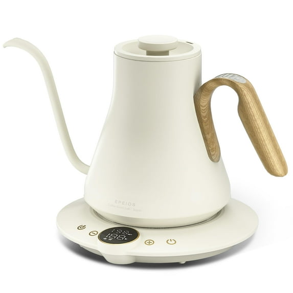Electric Kettles, INTASTING Gooseneck Electric Kettle, ±1℉ Temperature Control, Stainless Steel ...