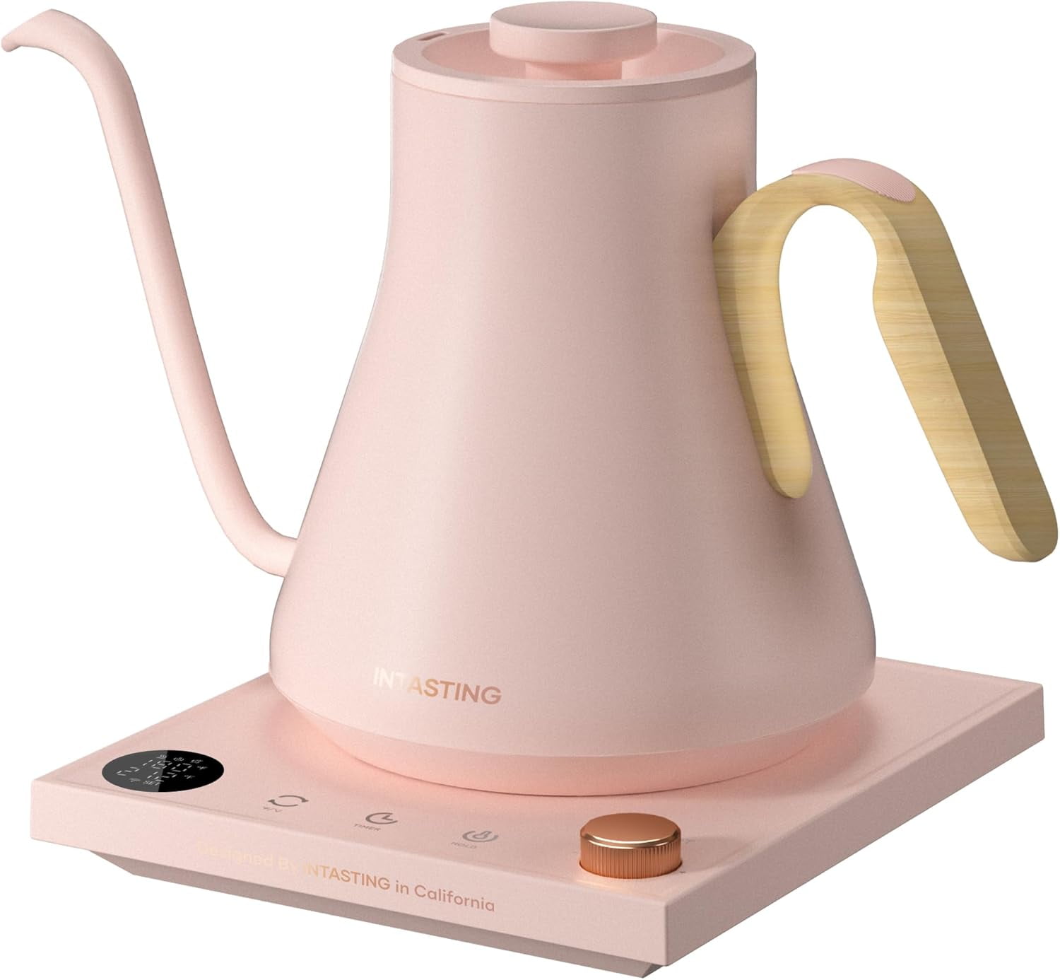 Electric Kettles, INTASTING Gooseneck Electric Kettle, ±1℉ Temperature ...