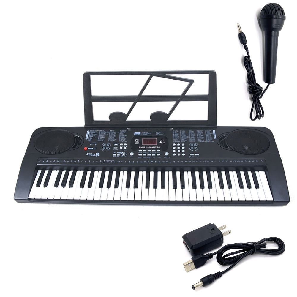 Electric Keyboard 61Key Digital Musical Piano Keyboard with Headphone ...