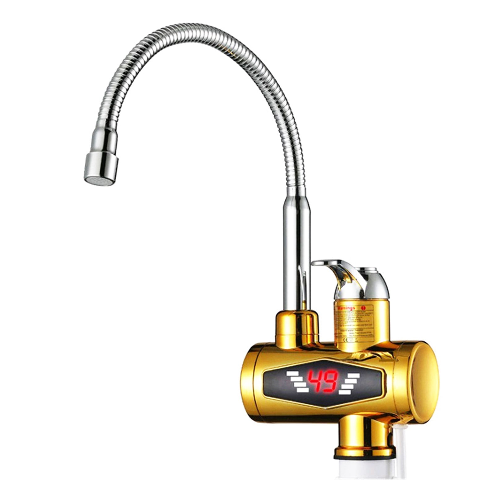 Electric Kitchen Water Heater Faucet Tap Instant Hot Water Cold Heating ...