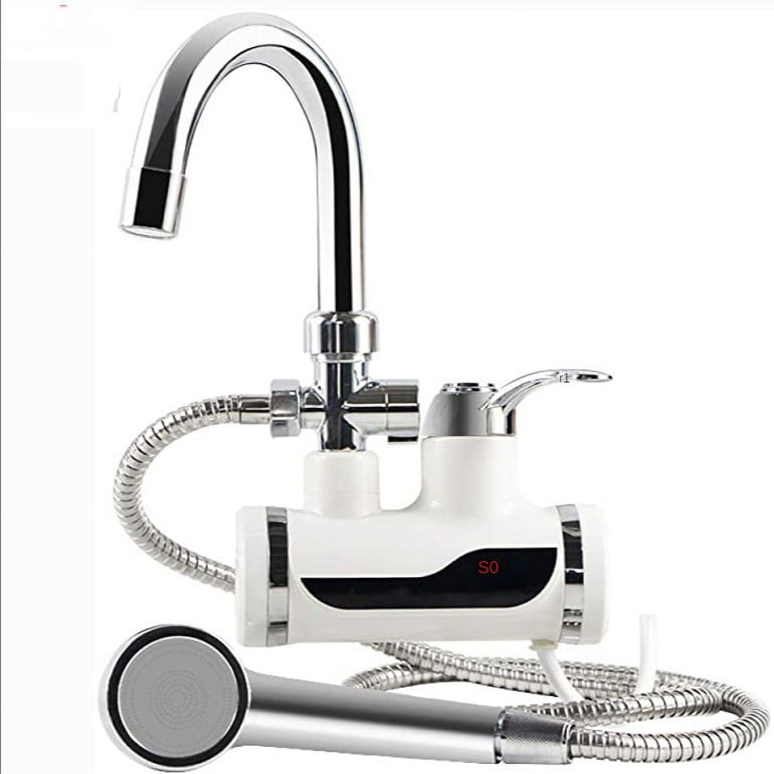Electric Kitchen Water Heater Tap Instant Hot Water Faucet Heater Cold ...
