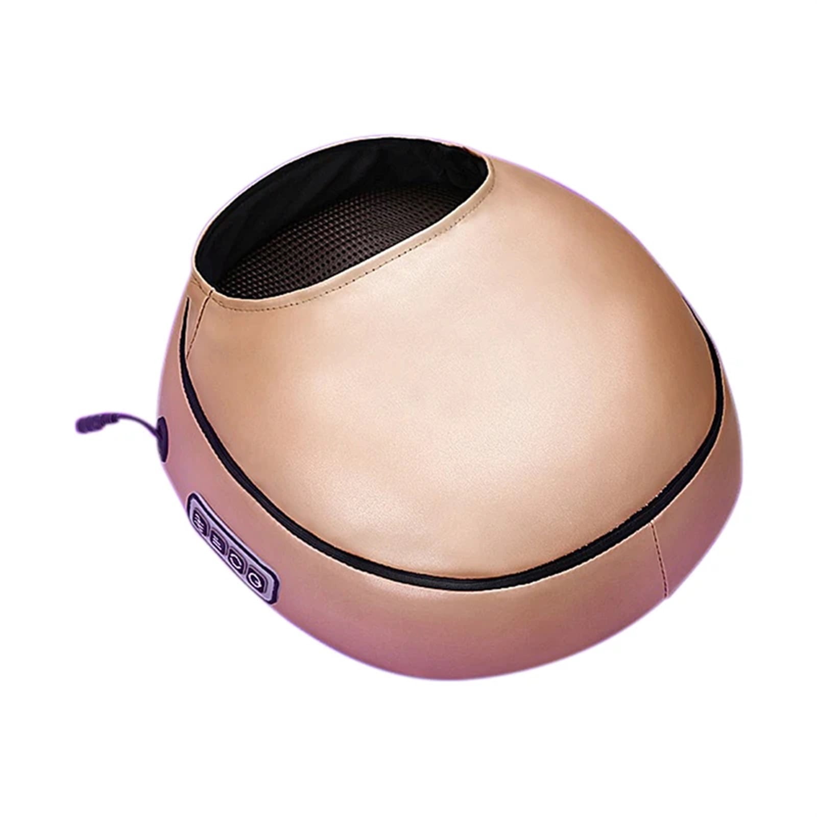 Electric Kneading Foot Massager Leather Infrared Heating Shiatsu Knead ...