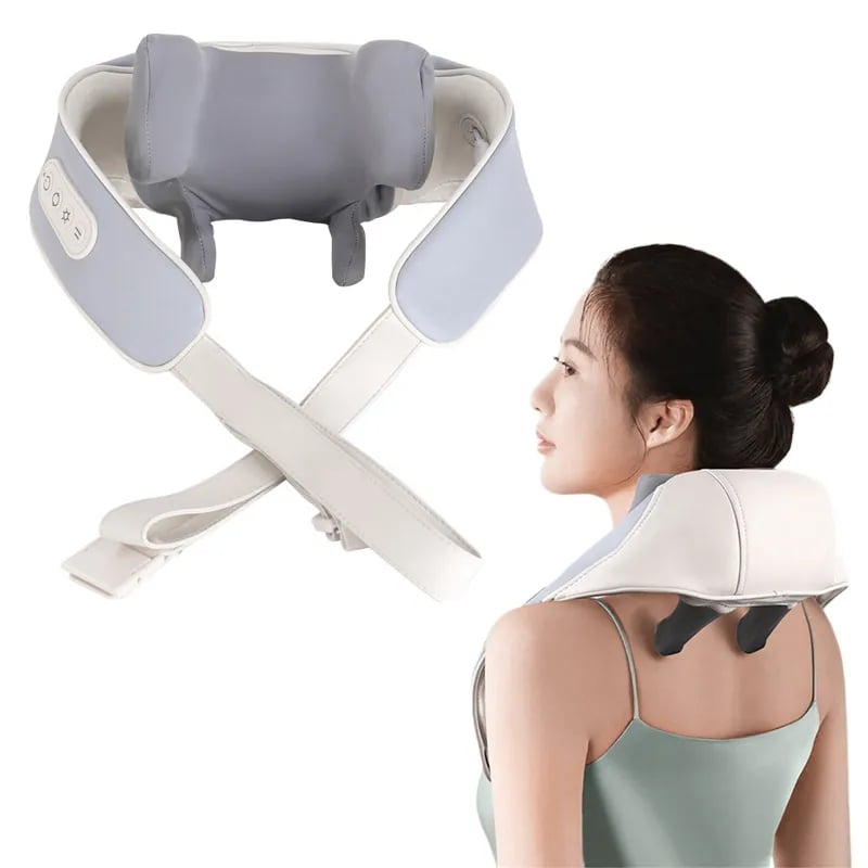 Electric Kneading Massage Shawl Shiatsu Neck Shoulder Massager ...