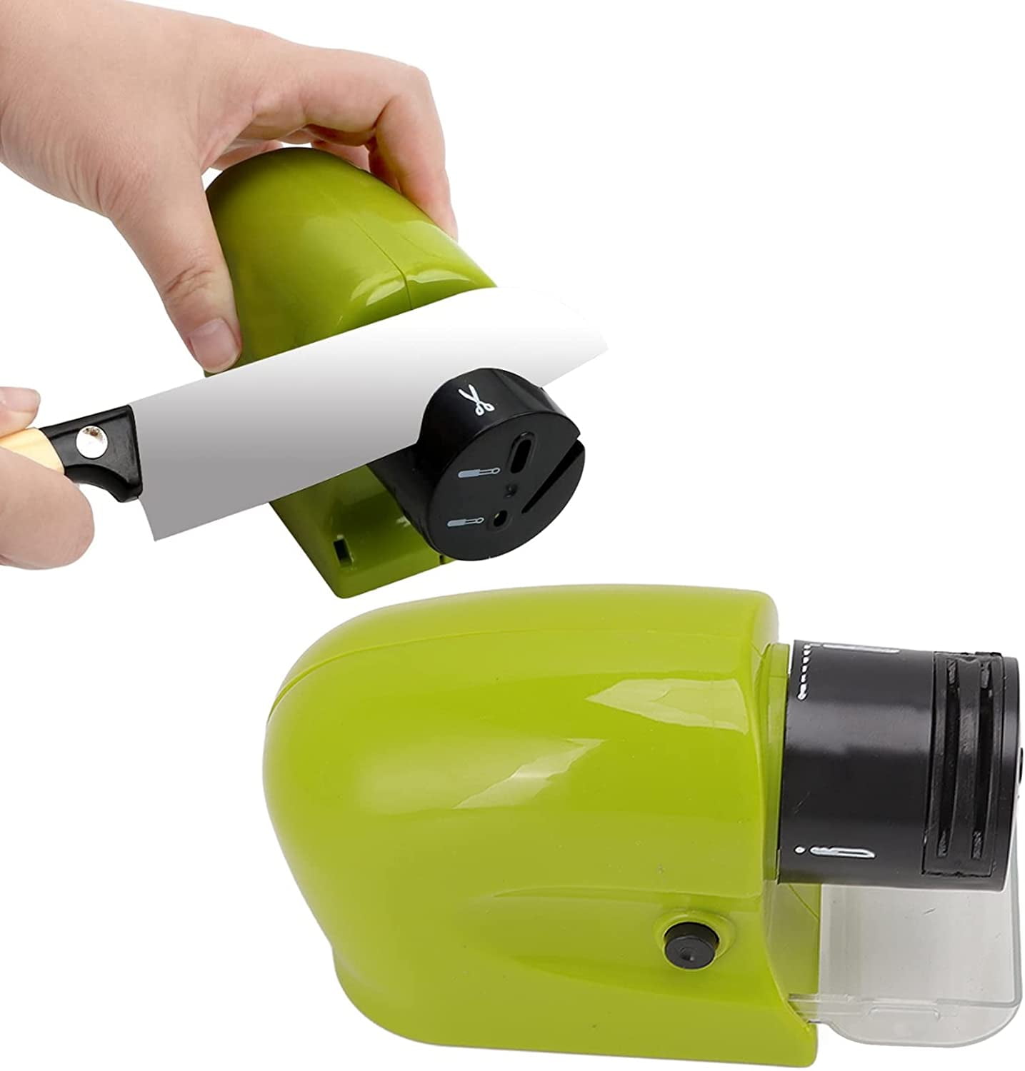 Electric Knife Sharpeners for Kitchen Knives, Automatic Knife Sharpener ...