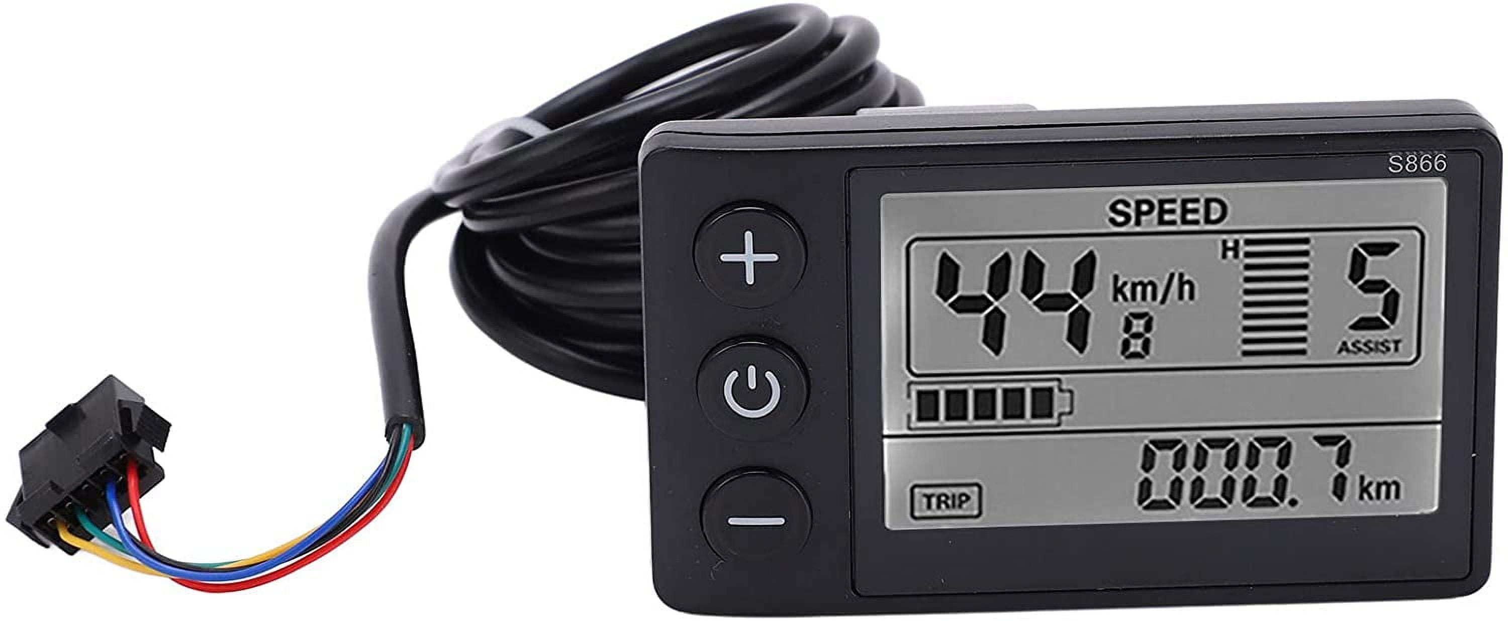 Electric LCD Display Meter, 24V 36V 48V LCD Display Control Panel with ...