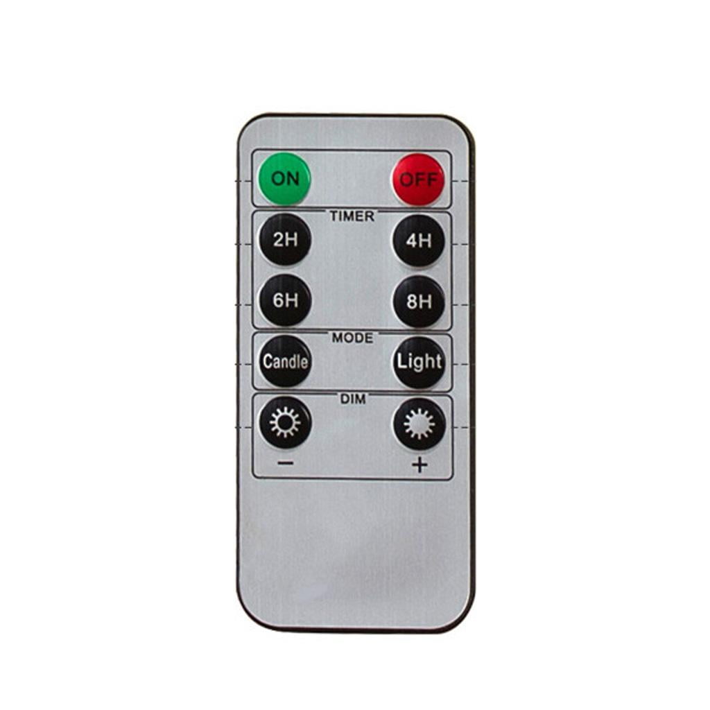 Electric Led Candles Remote Control Led Tealight Pillar Taper Candle