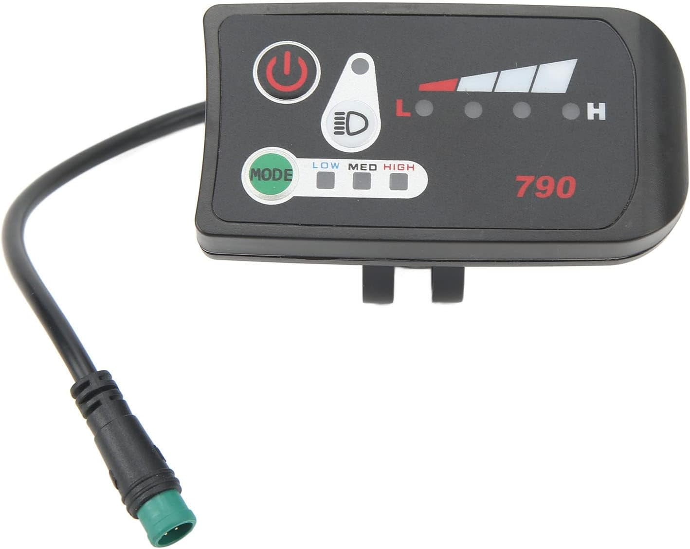 Electric LED Display Meter, 24V 36V 48V Multifunctional Computer with 5 ...