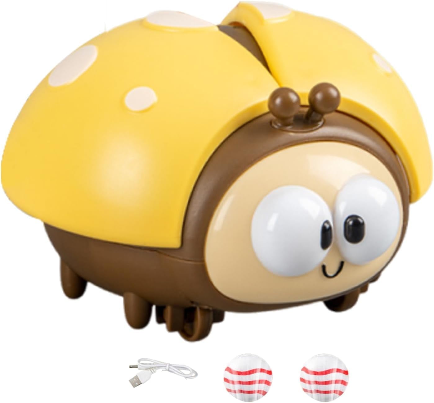 Electric Ladybug Suspended Ball Toy, Rechargeable Sensory Development ...
