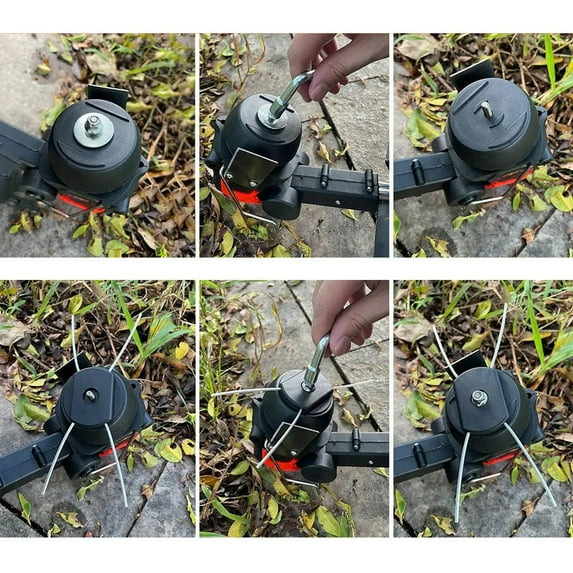 Electric Lawn Mower Rope Cutting Head And Wireless Lawn Mower Wire ...