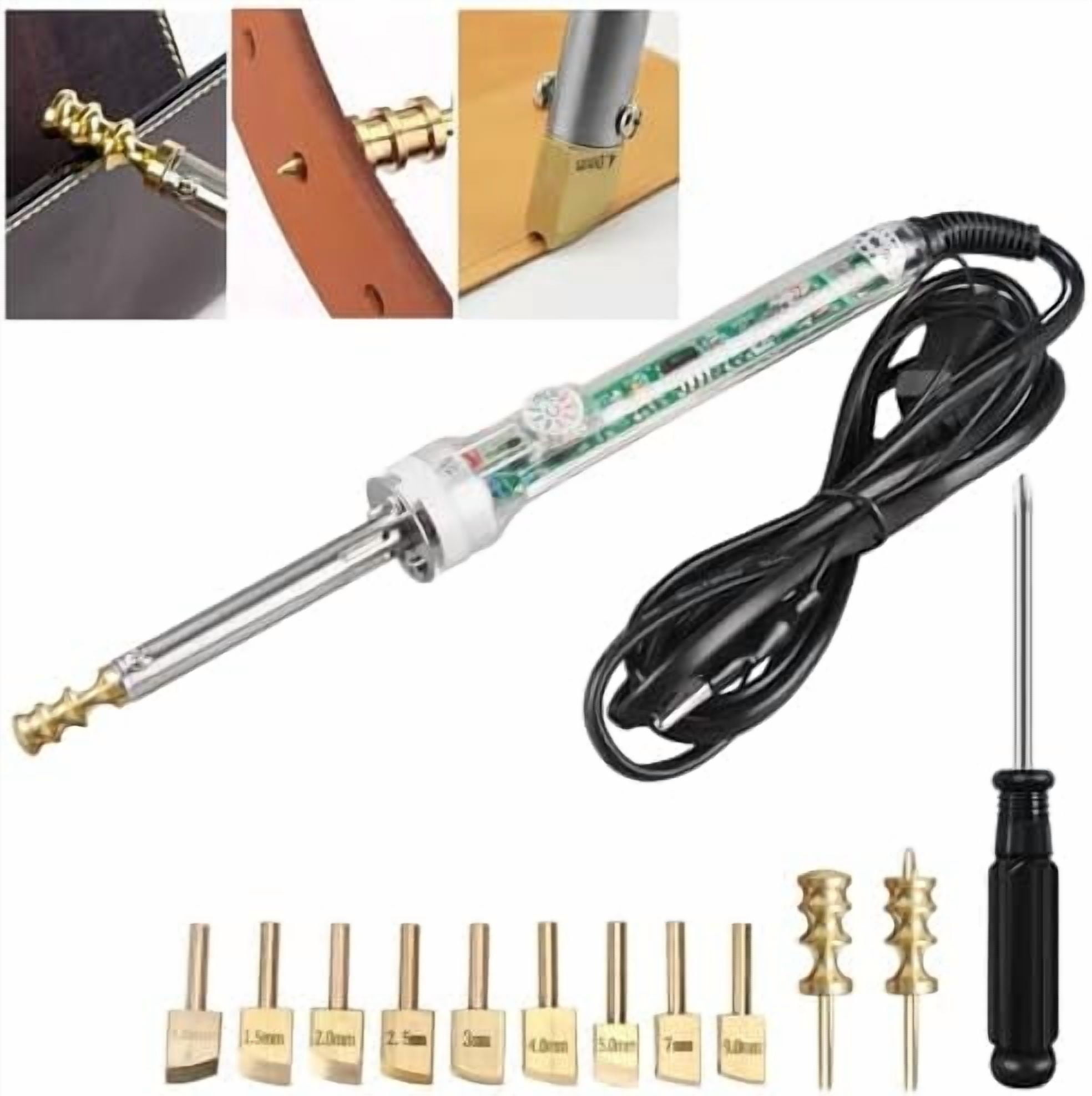 Electric Leather Heat Edge Creaser Machine Sealing Stamping Heater AC ...