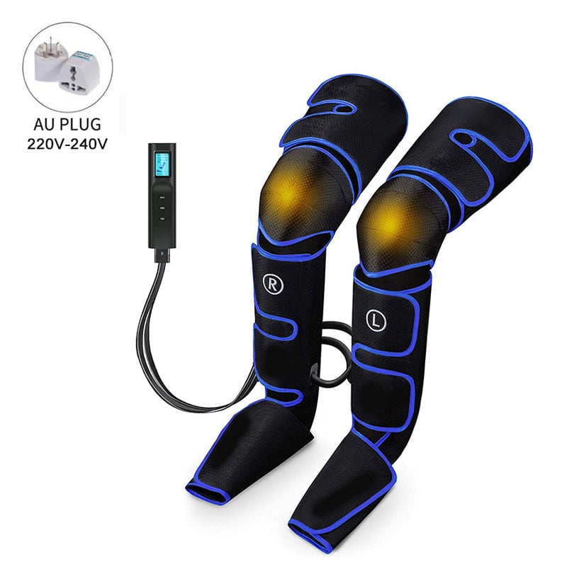 Electric Leg Muscle Relaxer 6 modes Air Compression Recovery Boot Lymph ...