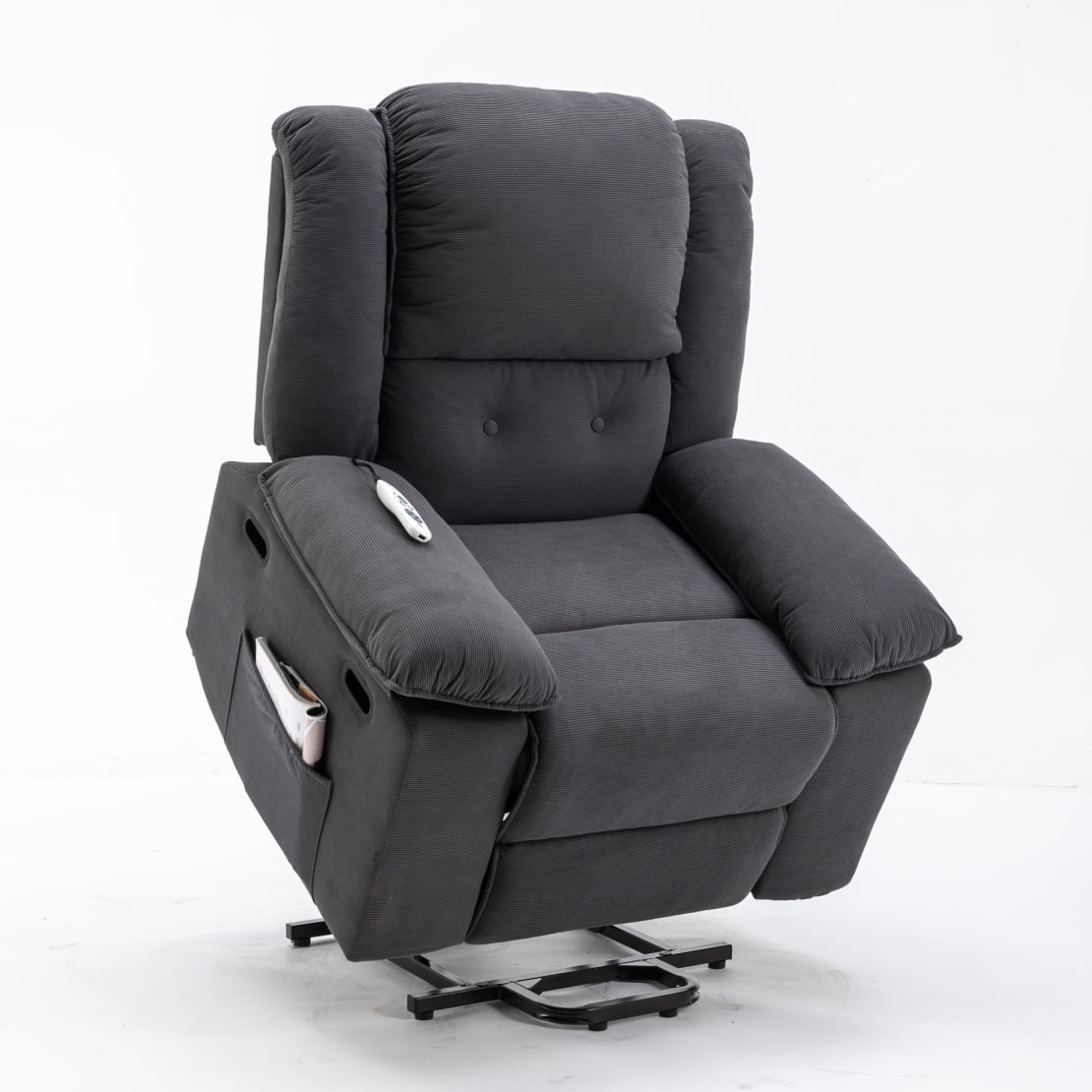 Electric Lift Recliner Chair with Full-Body Massage & Lumbar Heating ...
