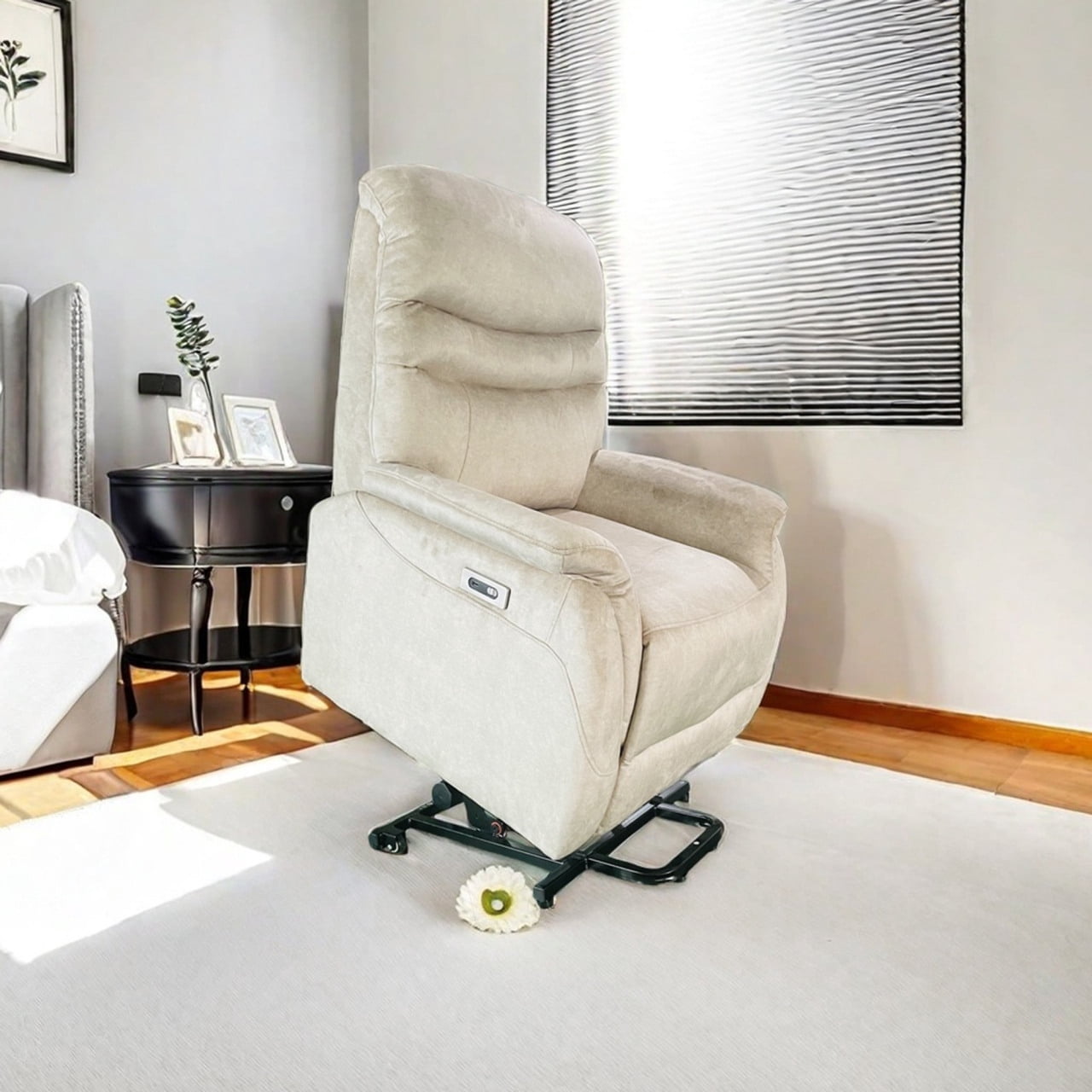 Electric Lift Recliner Chair with Full Body Support, 130-Degree ...
