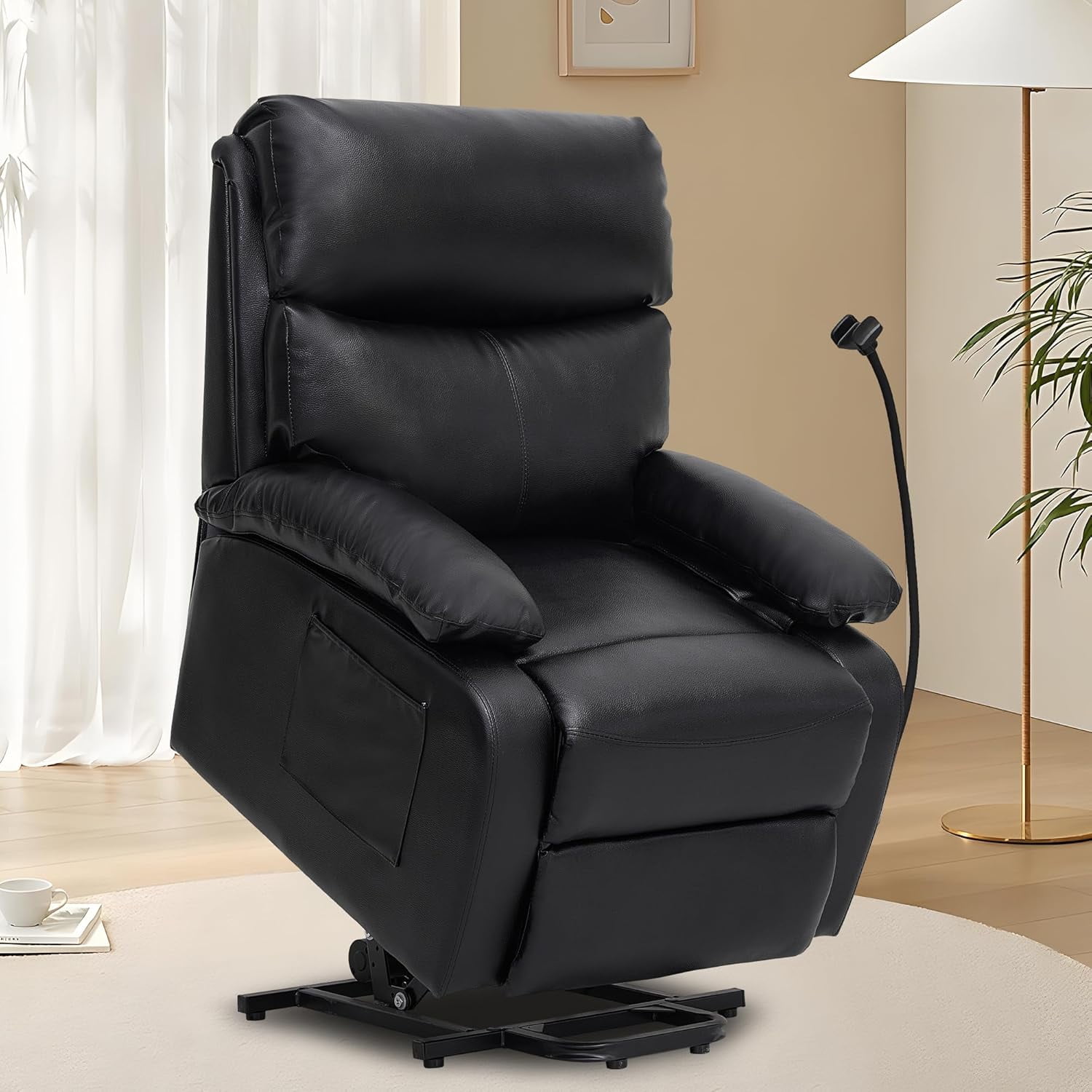 Electric Lift Recliner, Power Lift Recliner Chair with Waterproof ...
