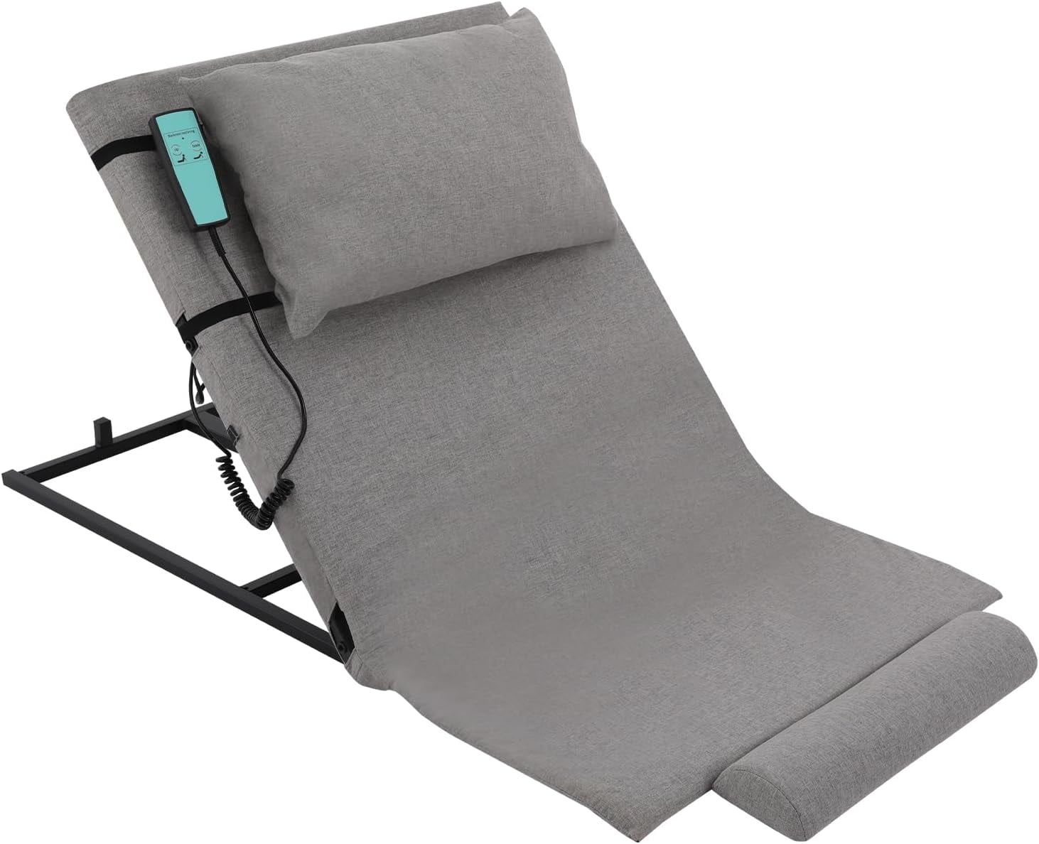 Electric Lifting Backrest for Bed, 2-80°Adjustable, Sit-Up Back Rest ...