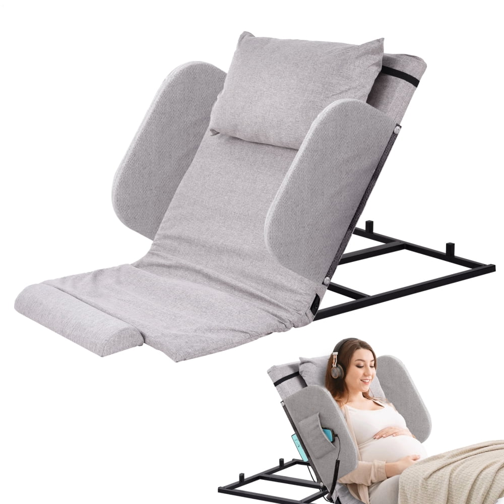 Electric Lifting Bed Backrest Bed Back Rest with Pillow and Foot Pad ...