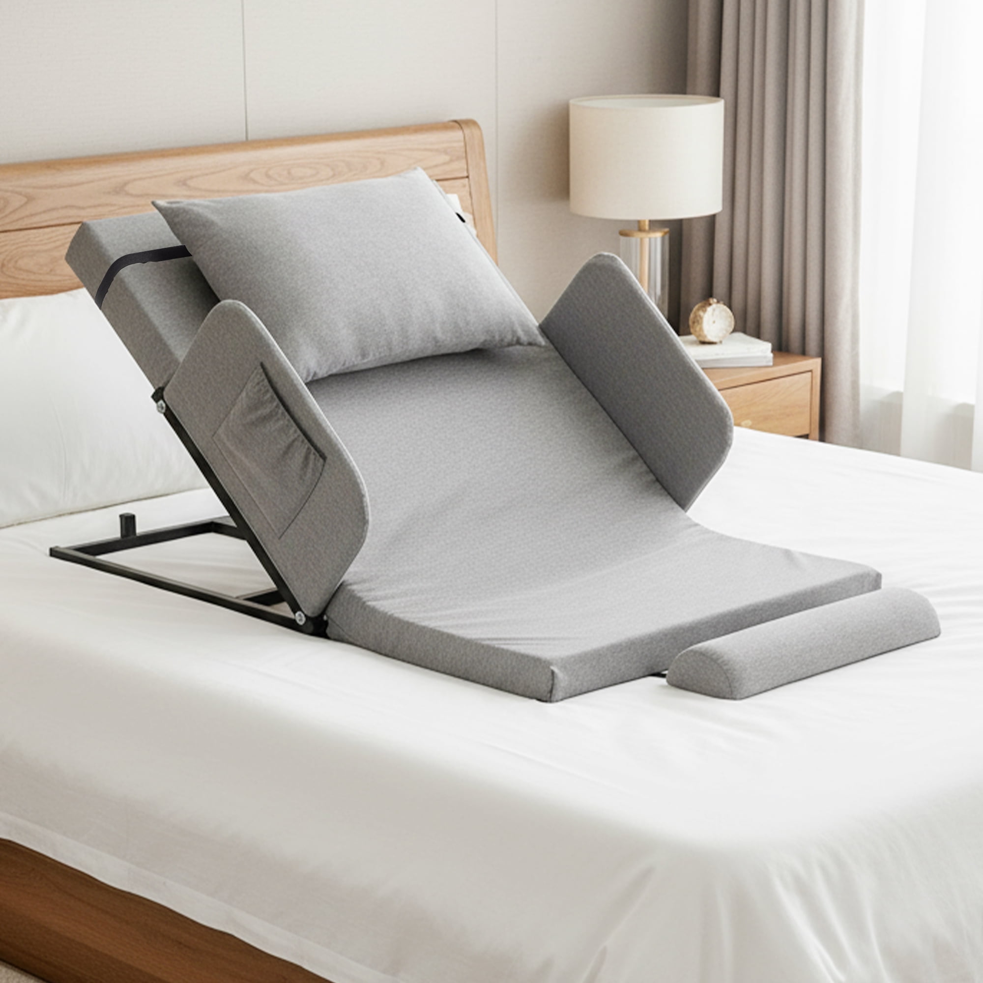 Electric Lifting Bed Backrest for Elderly, 4-68° Adjustable Lifting Bed ...