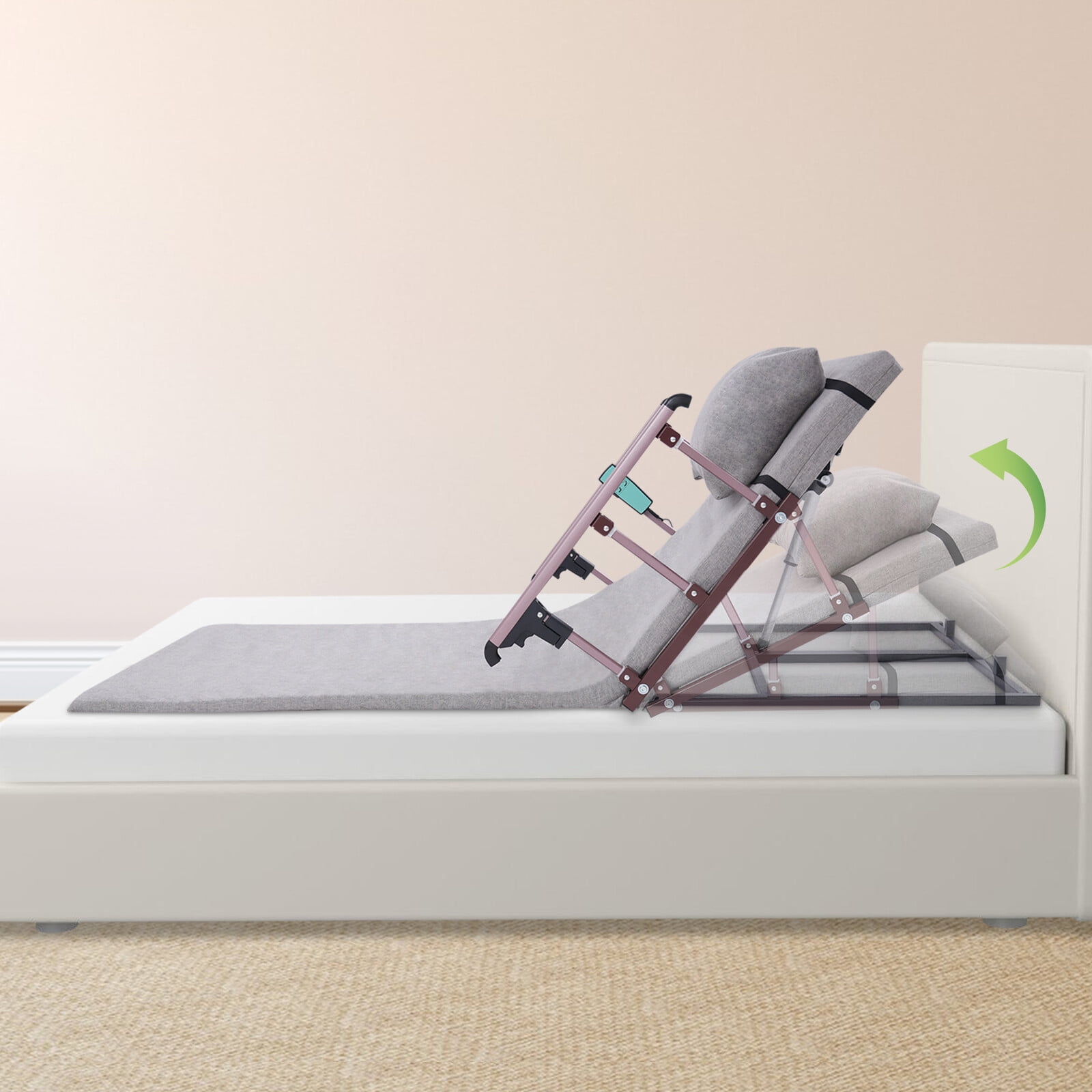 Electric Lifting Bed Backrest for Elderly, Adjustable Back Rest for Bed ...