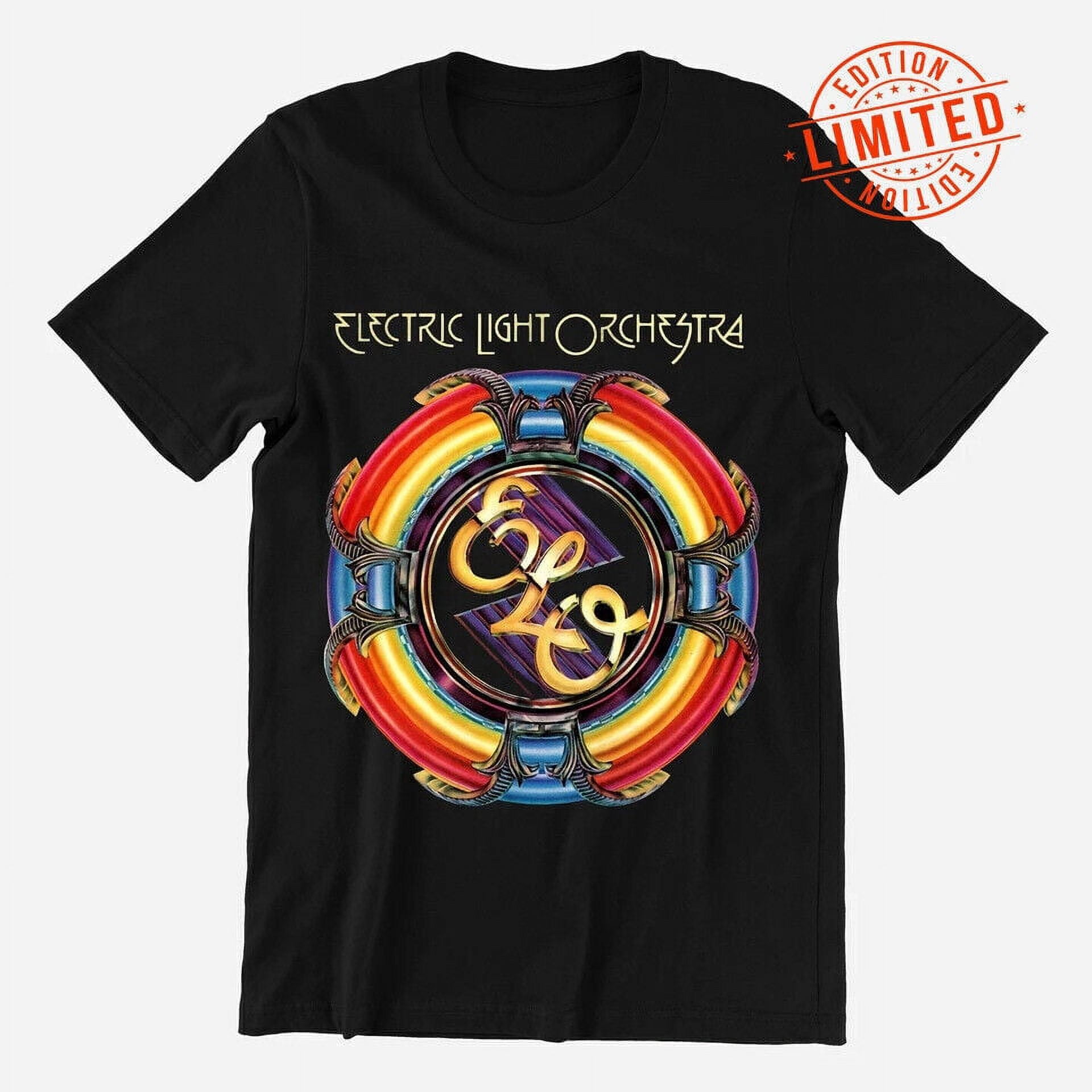 Electric Light Orchestra ELO Band Cotton Black Shirt For Unisex All ...