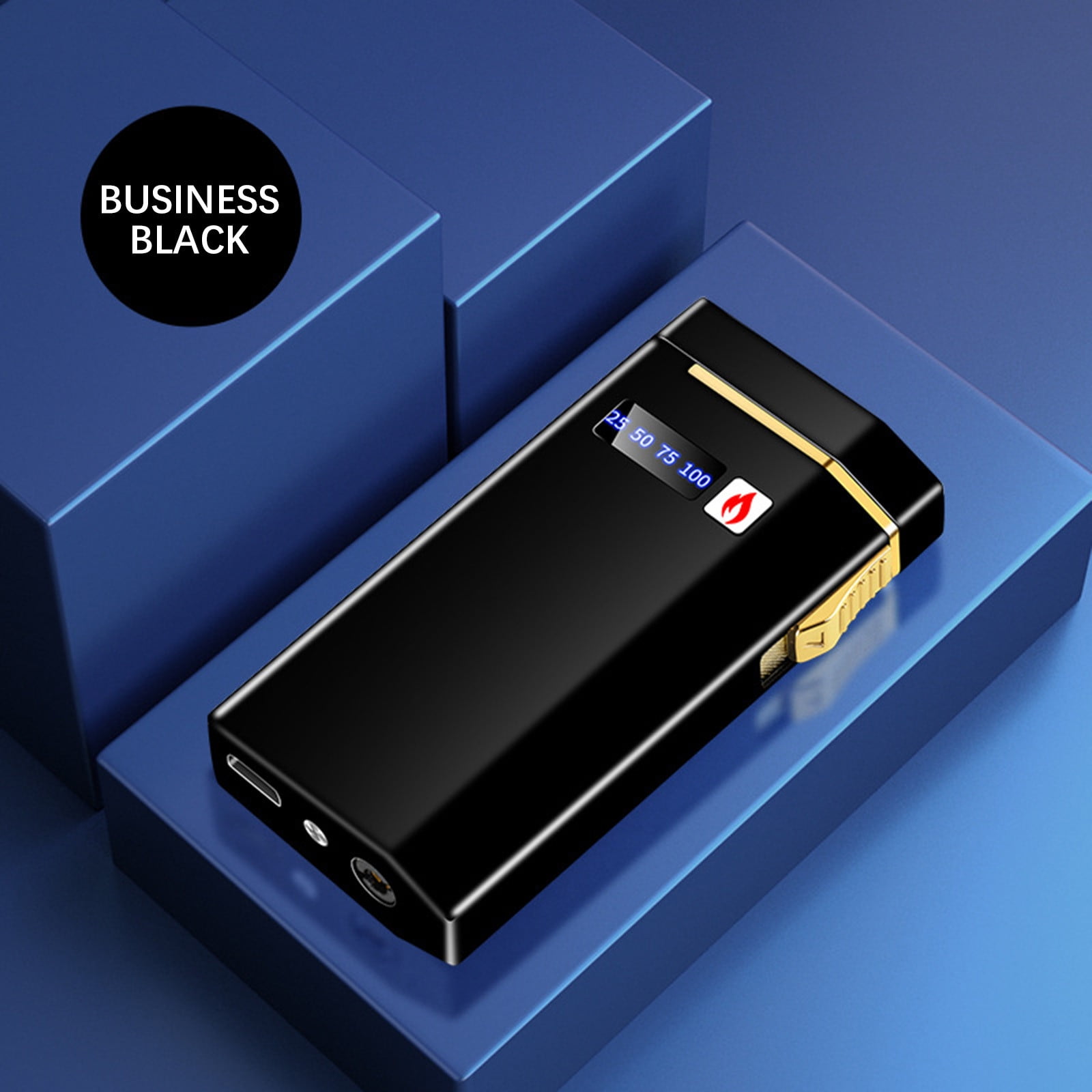 Electric Lighters Rechargeable USB Lighter, Electronic Plasma Butane ...