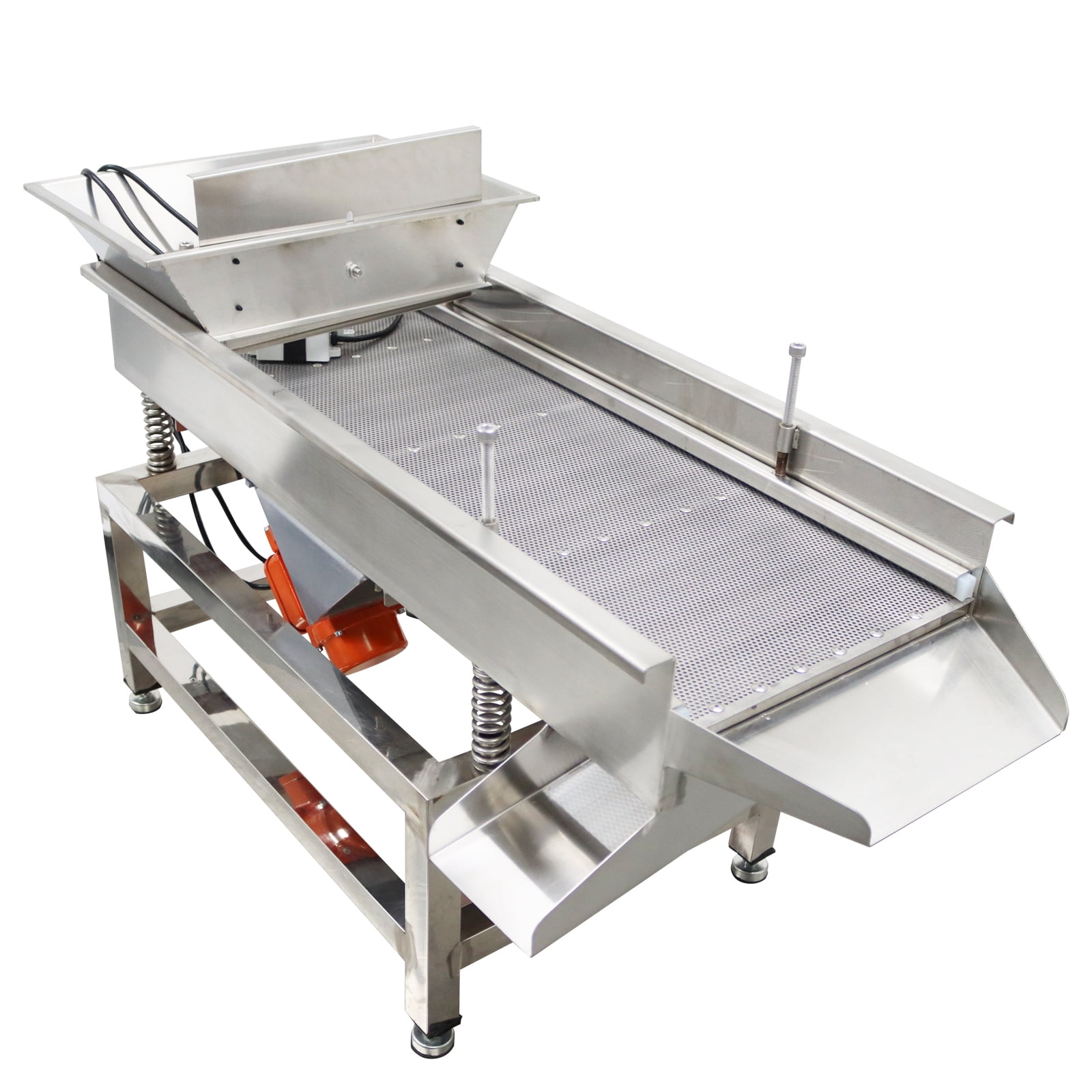 Electric Linear Vibrating Sifter Straight Vibrating Sieve Shaker 3mm ...