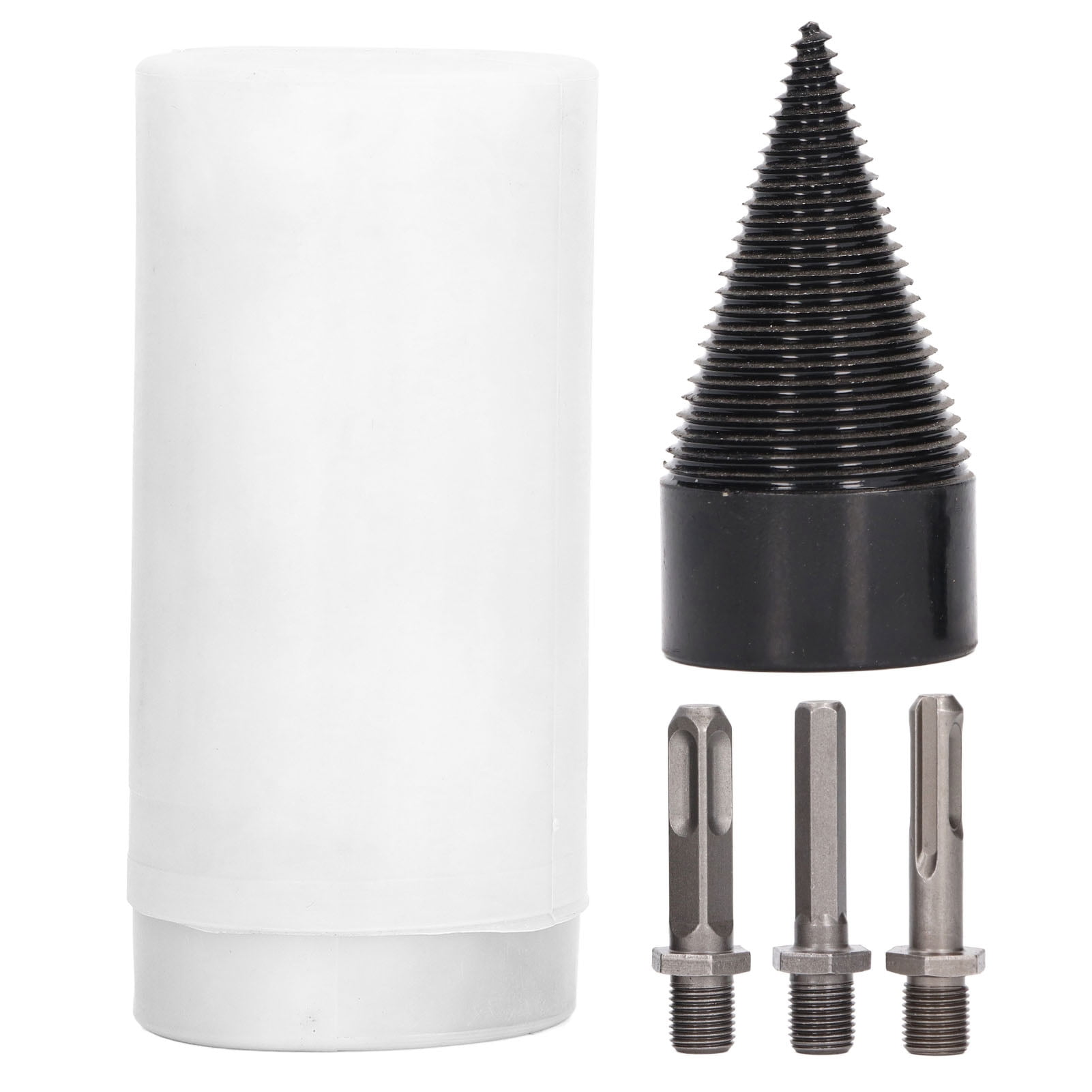 Electric Log Splitter Drill Bit Set With 3Pcs Removable Shanks for ...