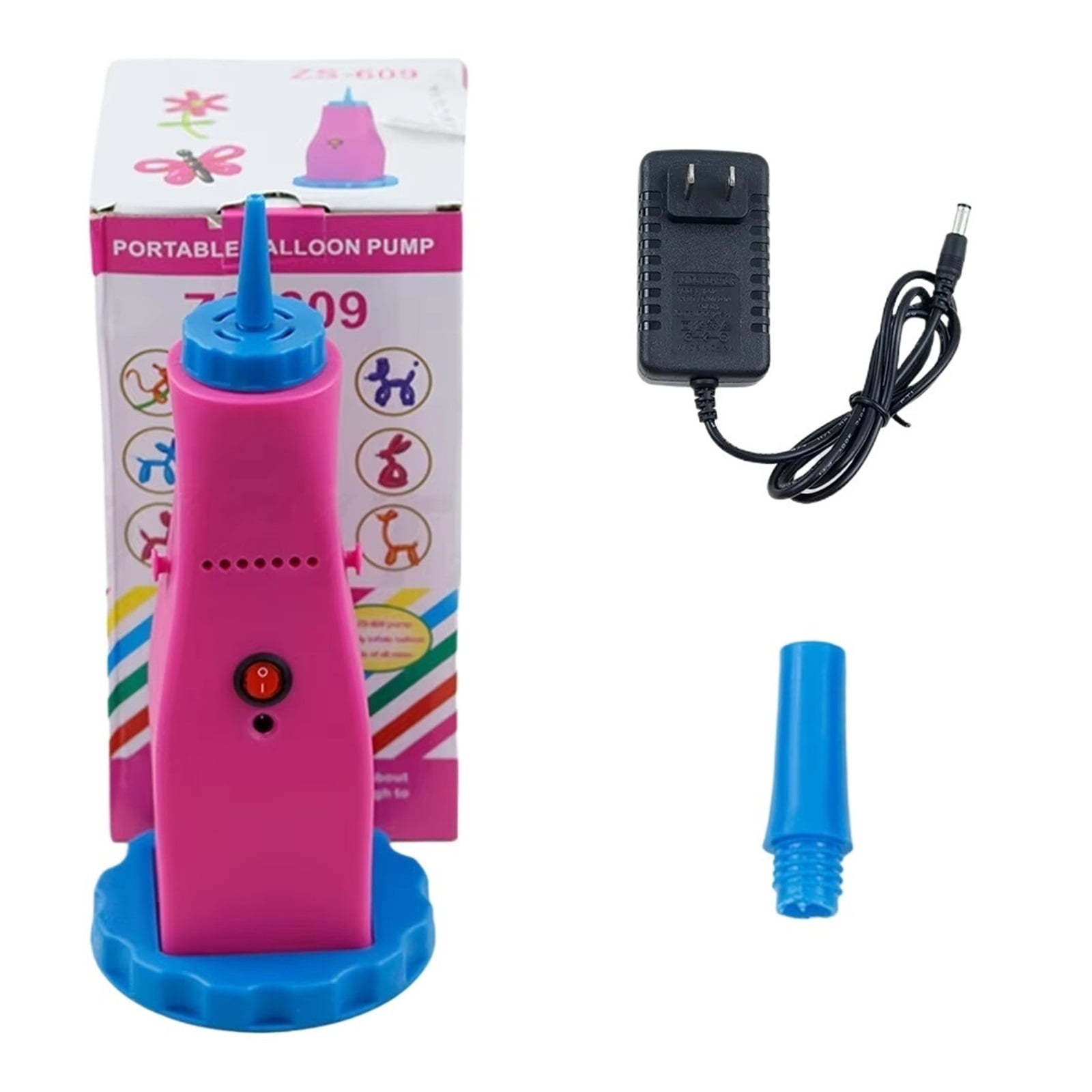 Electric Long Bar Balloon Inflator Pump Portable Balloon Inflating ...