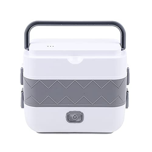 Electric Lunch Box,2L Portable Electric Self Cooking Heating Bento ...