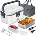 Electric Lunch Box for Adults - 1.8L Heated Mens Lunchbox for Work/Car ...