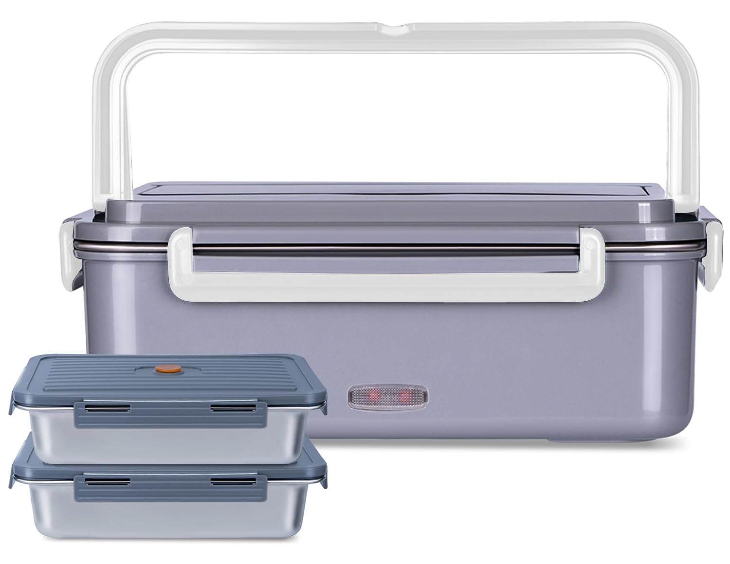 Electric Lunch Box Food Heater 80W Heated Lunch Boxes for Adults Work ...