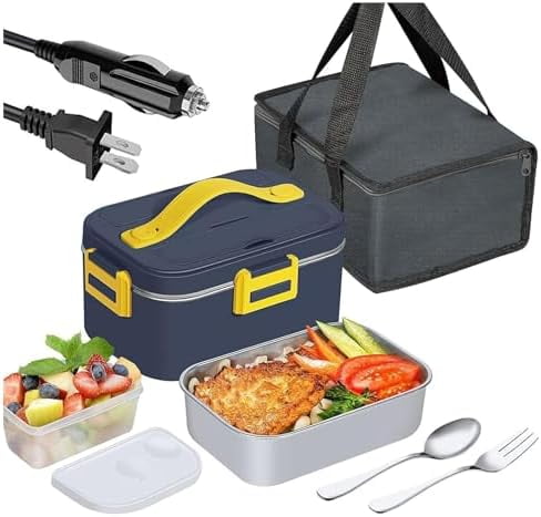 Electric Lunch Box Food Heater,Portable Leak-proof Warming Lunch Boxes ...