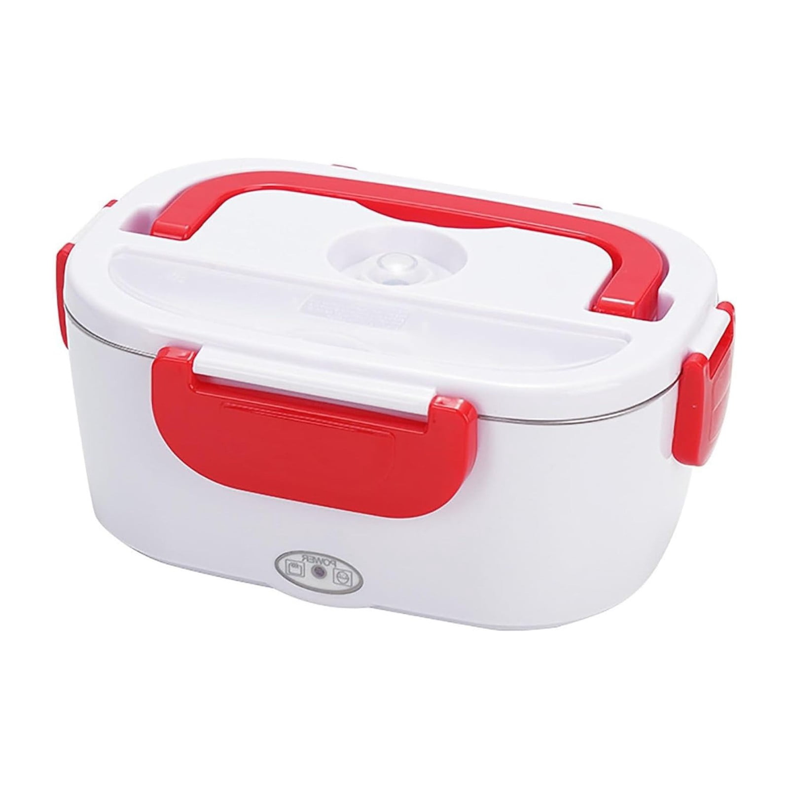 Electric Lunch Box Food Warmer with Plastic Liner: 40W Heated Lunch Box ...