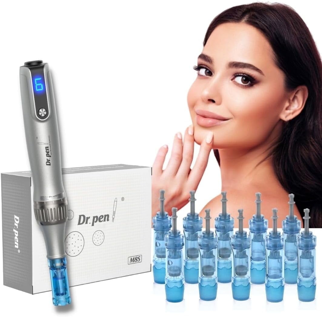 Electric M8S Dermapen Pen, Wireless Tool Auto Pen Care Tool Derma with ...