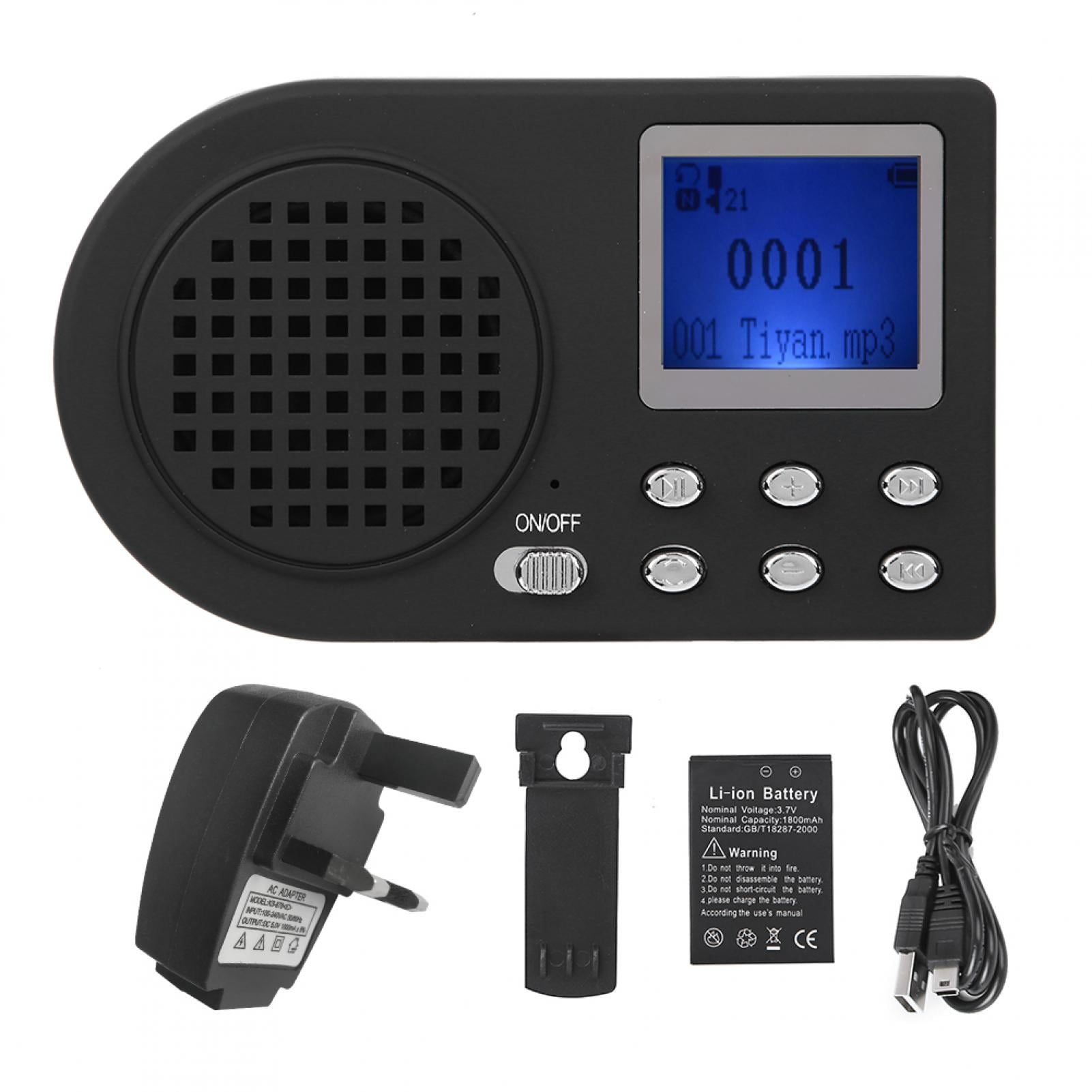 Electric MP3 Hunting Bird Caller Sounds Player with LCD Tactics Screen ...