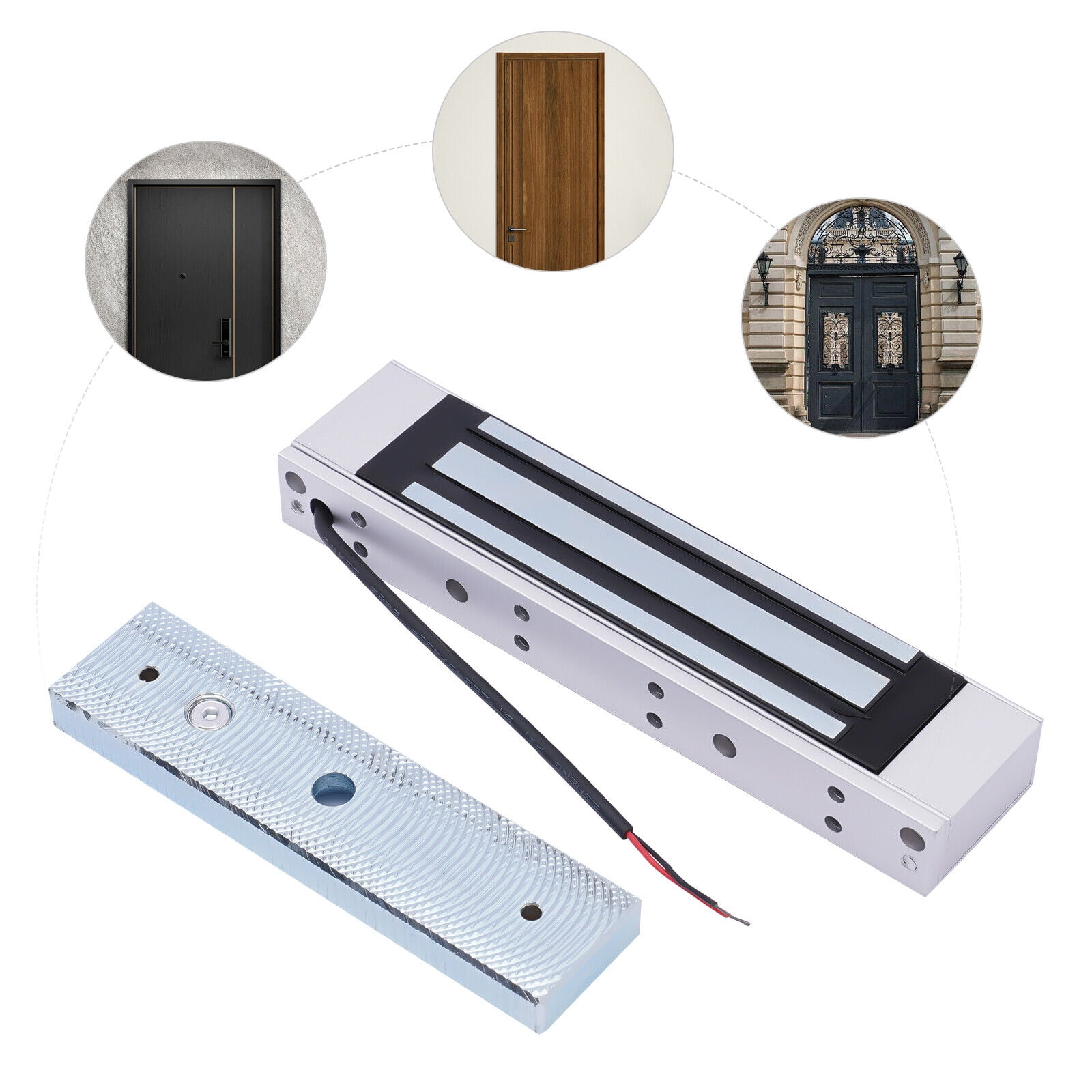 Electric Magnetic Lock Door Access Control System 600lb 280KG Holding ...