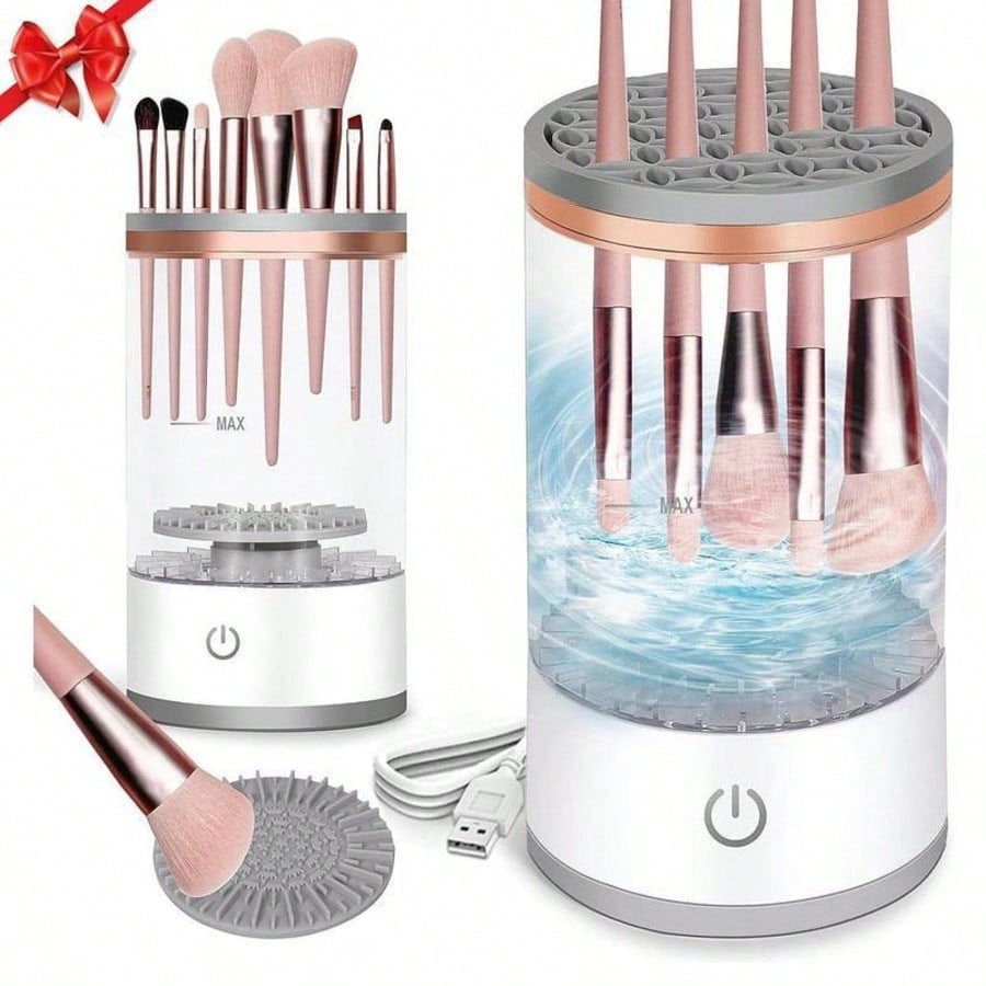 Electric Makeup Brush Cleaner, Automatic Makeup Brush Cleaning Machine ...