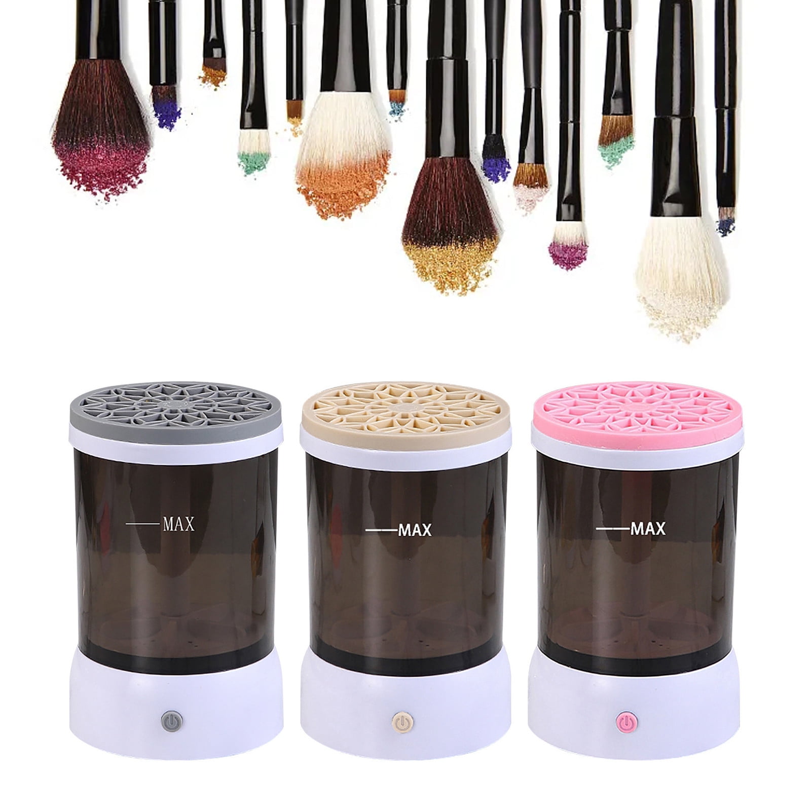 Electric Makeup Brush Cleaner Machine - Automatic Makeup Brush Cleaning ...