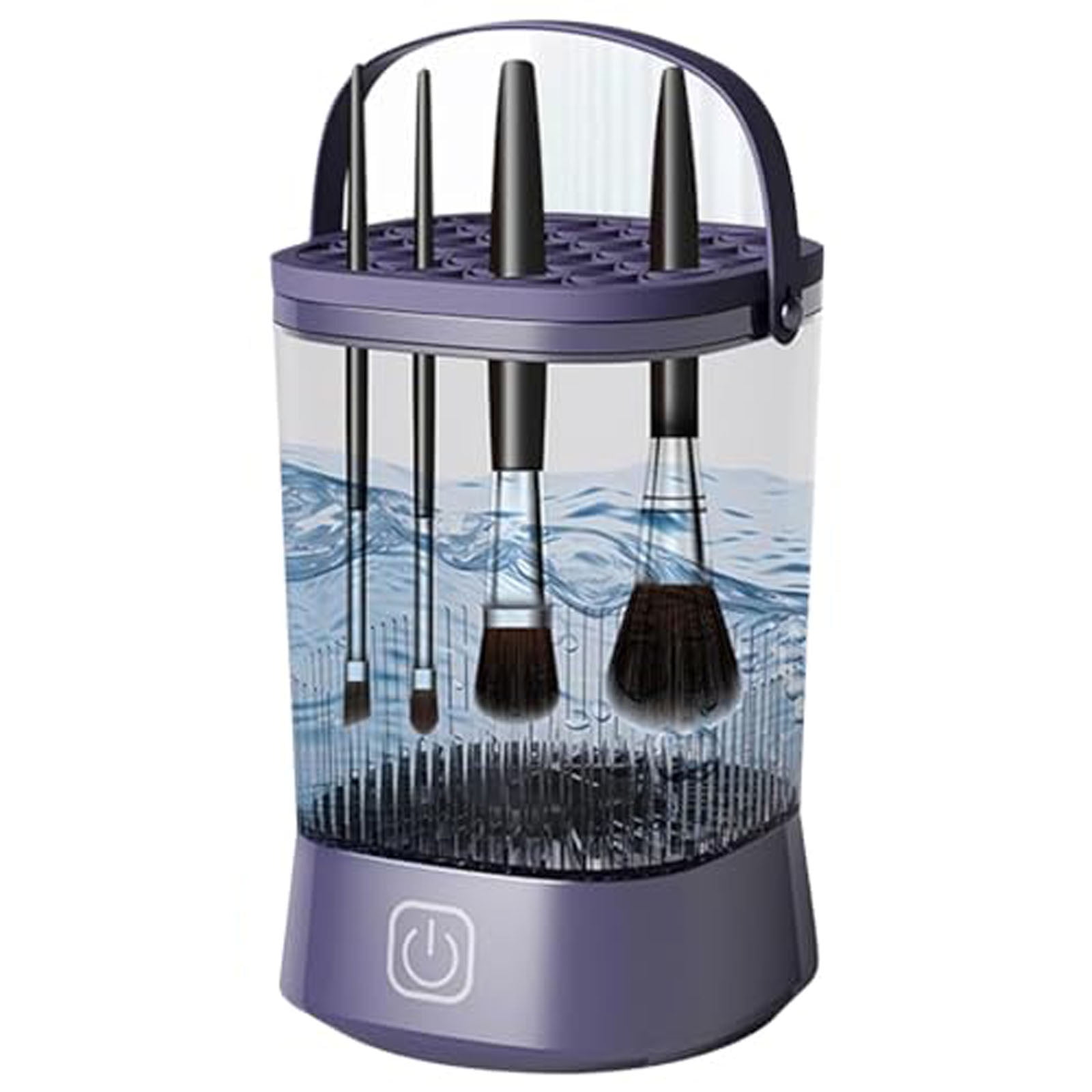 Electric Makeup Brush Cleaner Machine, Automatic Spinning Make up Brush ...