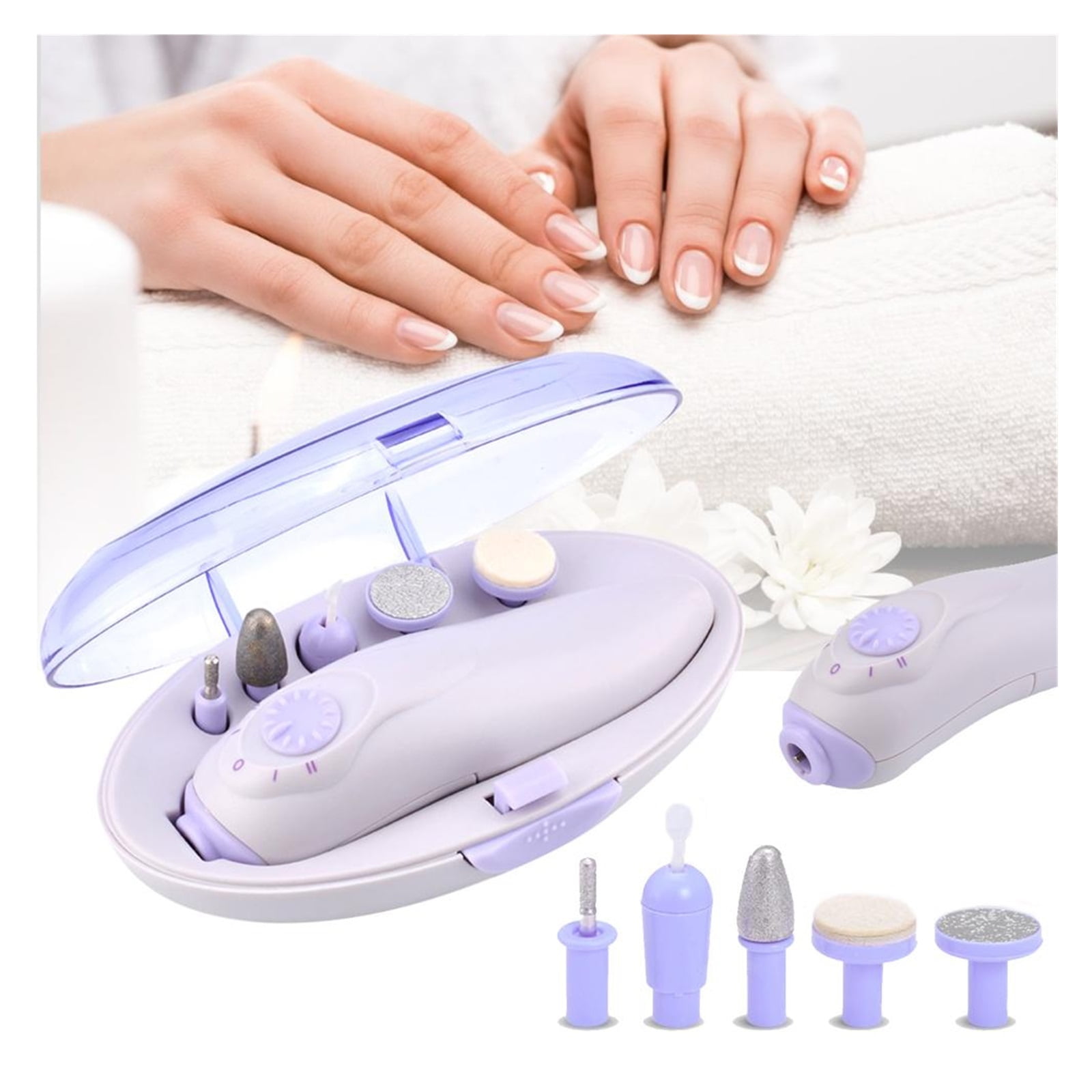 Electric Manicure Pedicure Kit Multifunctional Pedicure Manicure Tools ...