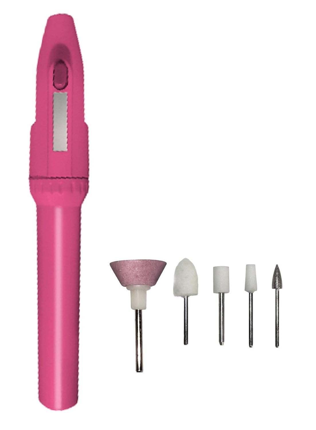 Electric Manicure Set Nail Grooming Kit Portable 5-Piece Nail System ...