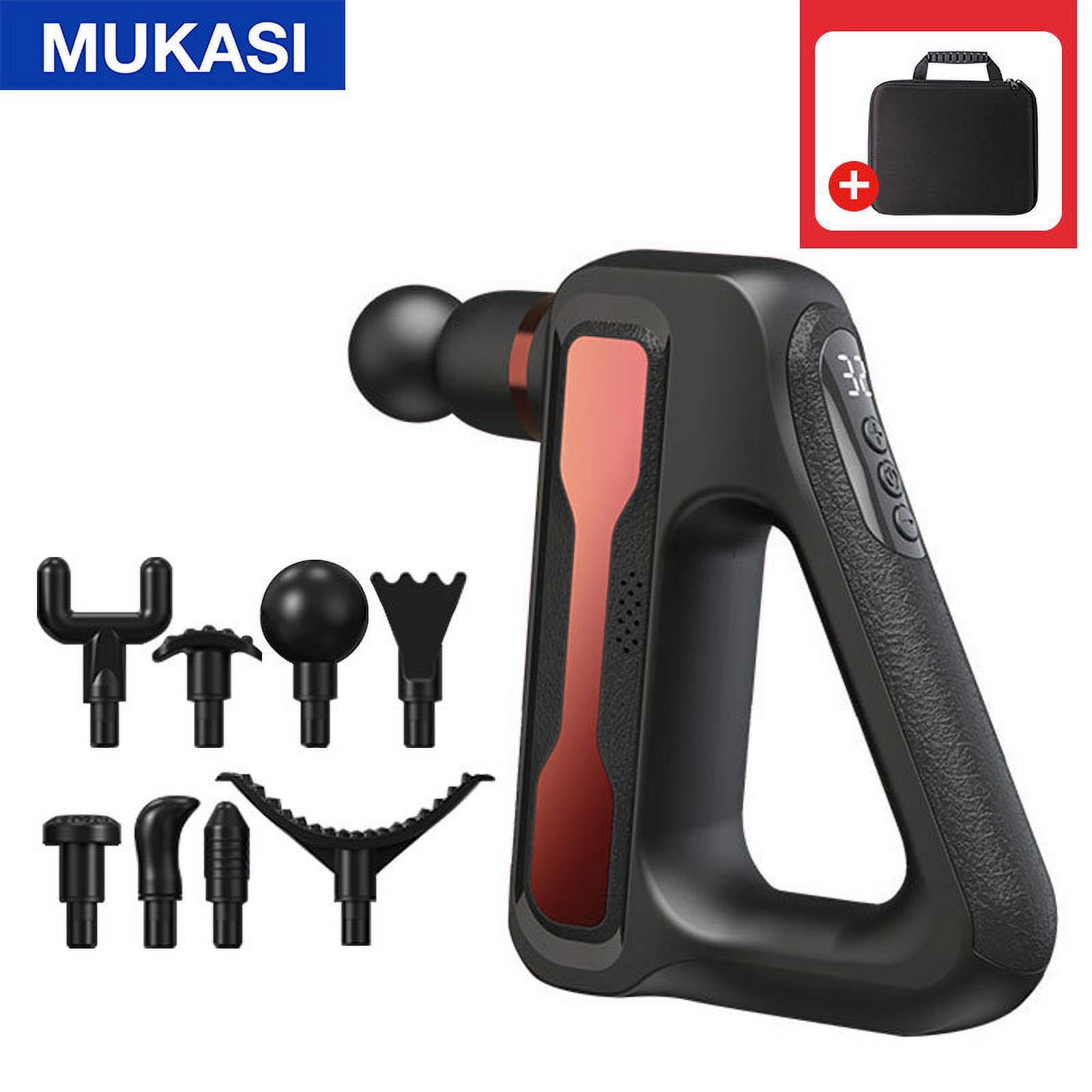 Electric Massage Gun 32 Level Fascia Gun Deep Tissue Neck Body Back ...