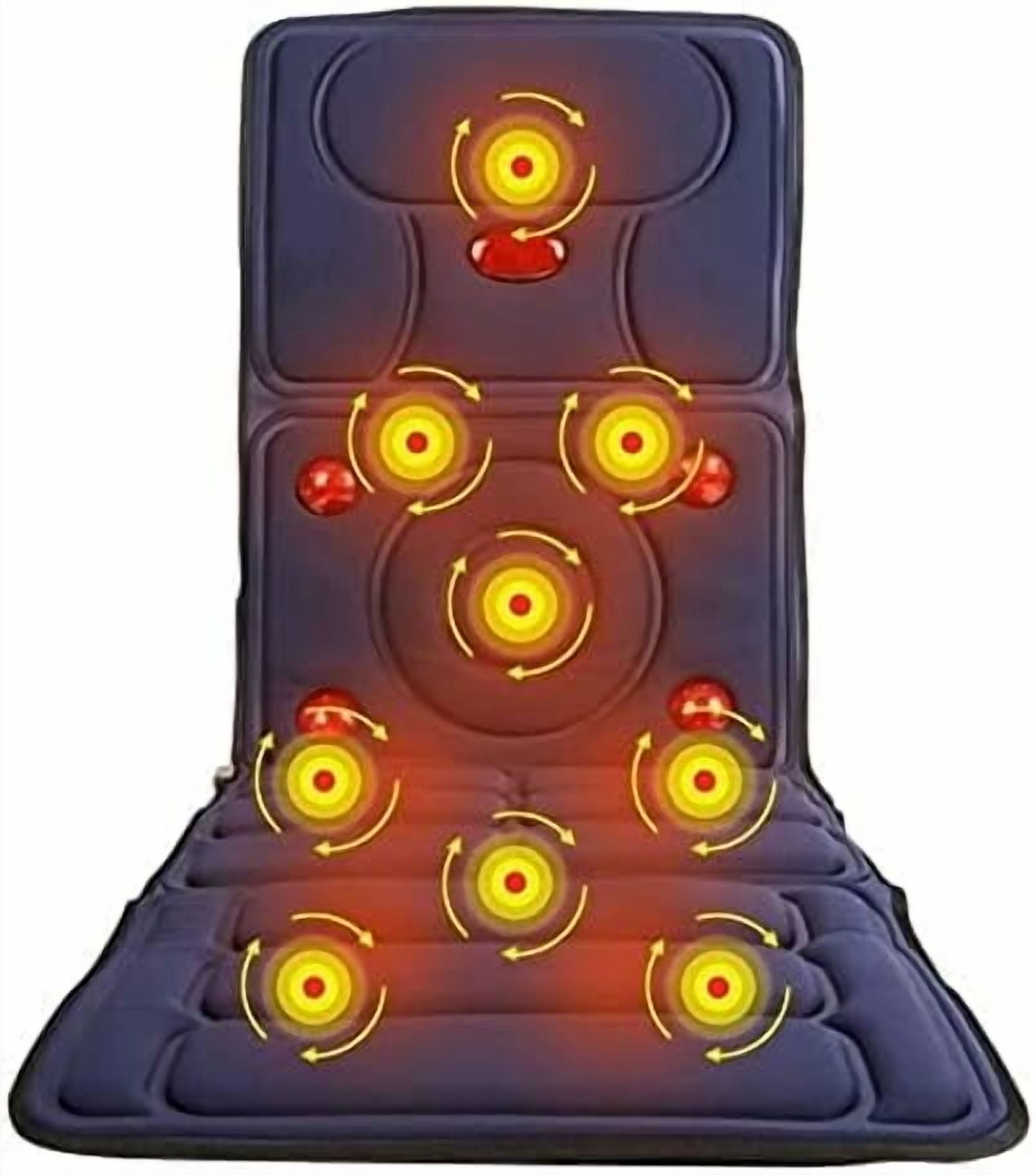 Electric Massagers,Multifunctional Massage Mat with Heating - 8 Modes ...