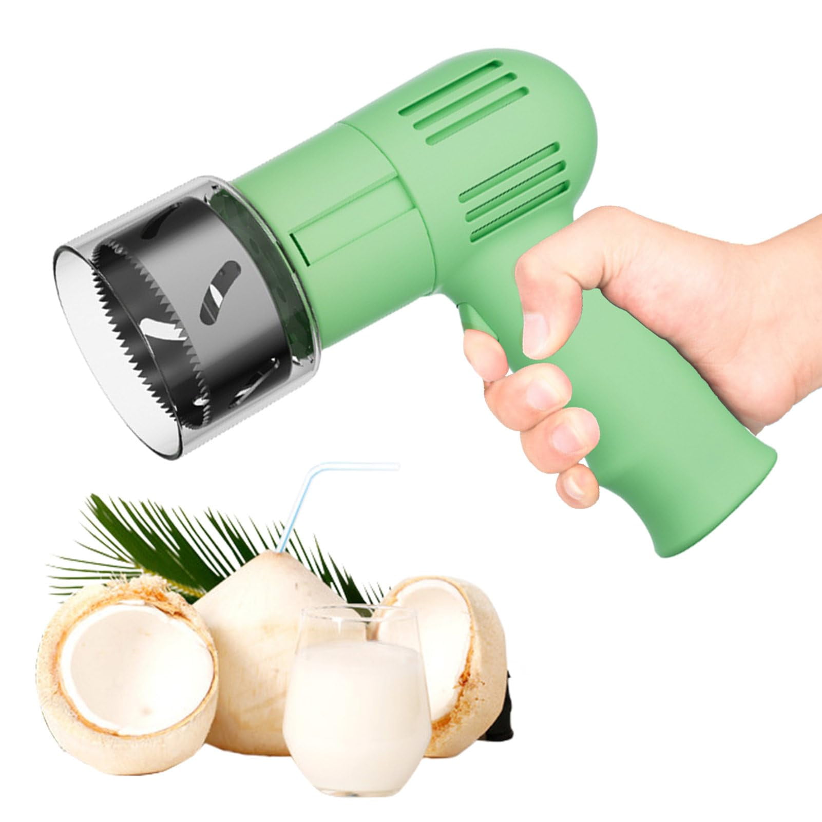 Electric Mature Coconuts Open Tool,Cordless Electric Coconut Hole ...