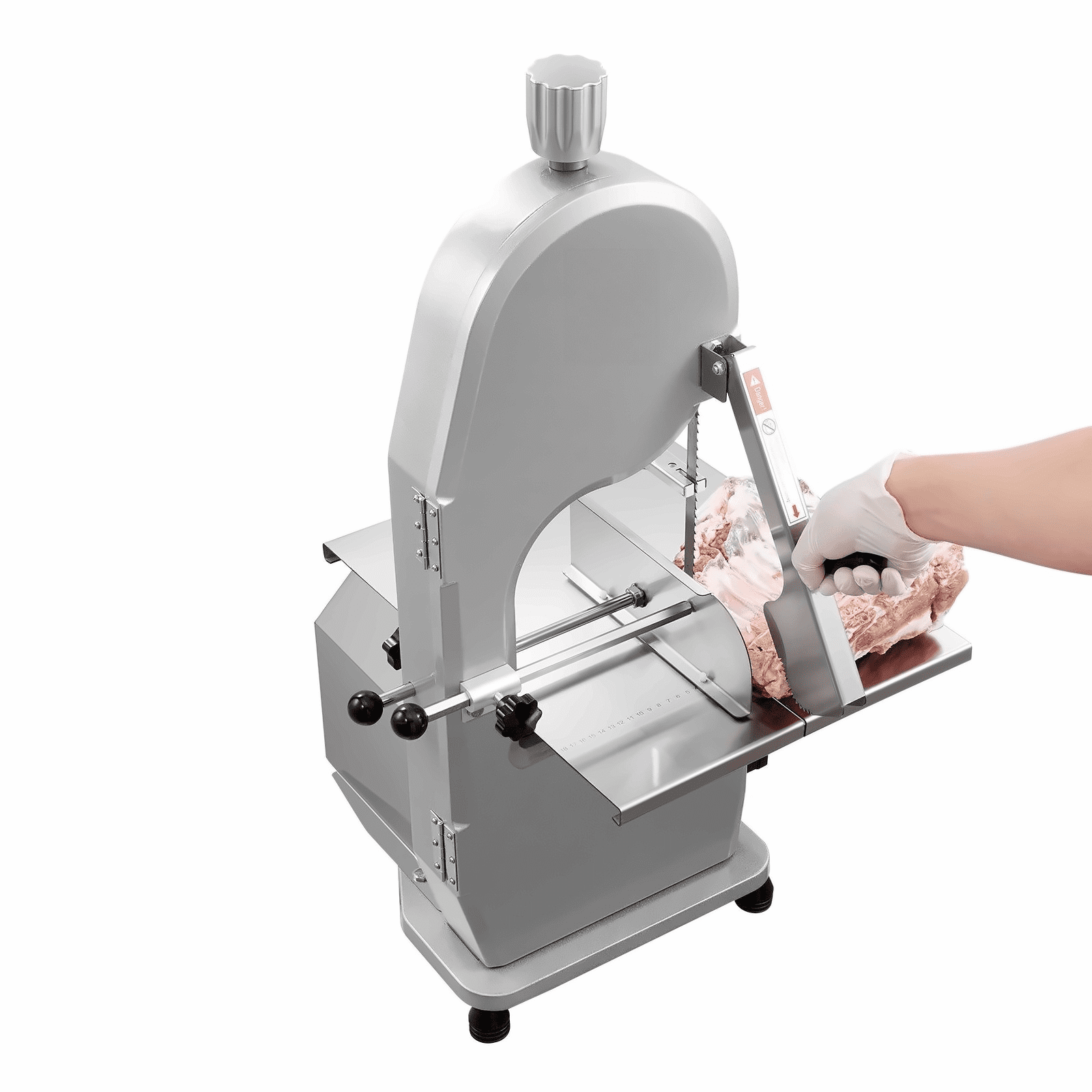 Electric Meat Bandsaw 1800W, Commercial Bone Saw Stainless Steel ...