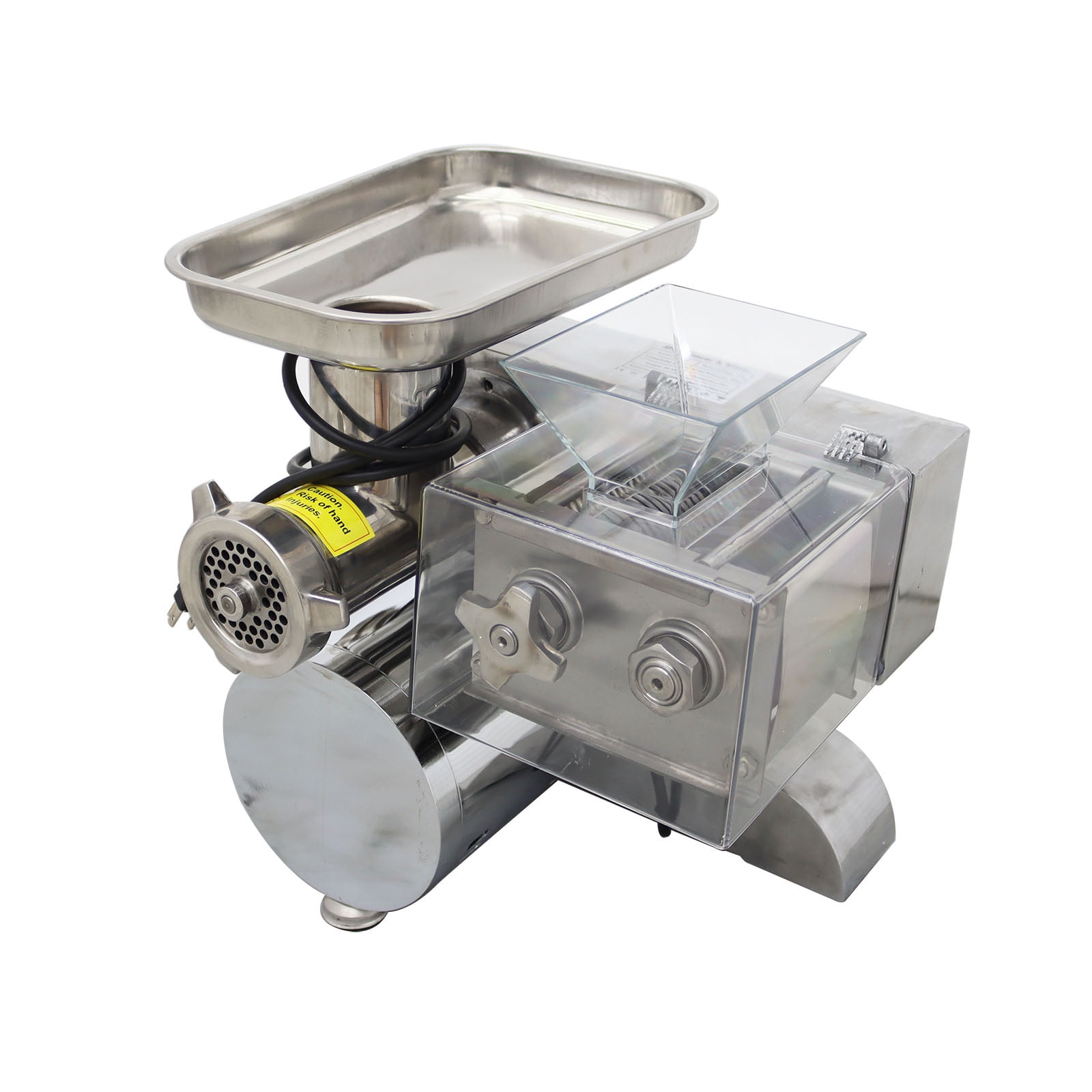 Electric Meat Cutter Grinder with 6mm Grinding Plate and 3.5mm Meat ...
