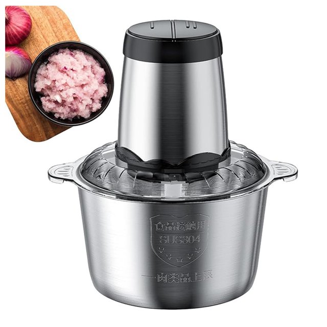 Electric Meat Grinder 3L Adjustable Electric Grinder With 300W Powerful Motor Large Food ...