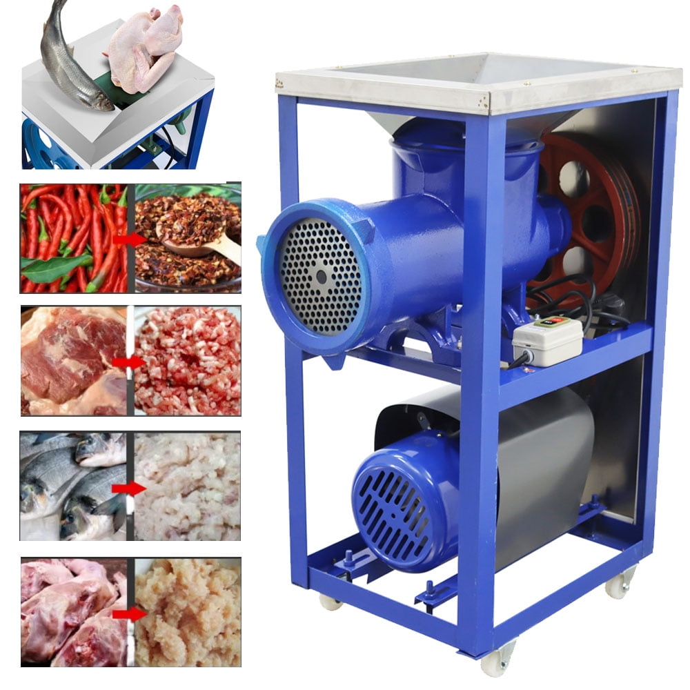 Electric Meat Grinder Bone Crusher Feed Processer Fish Chicken Bones Grinder Chopper 220V 500 ...