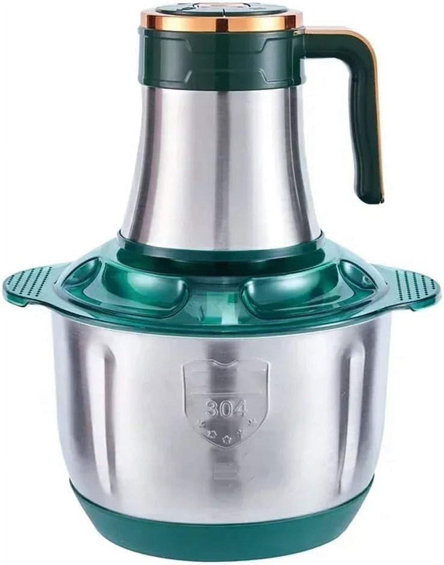 Electric Meat Grinder Chopper, 500W/5 Speed Adjustable Meat Mincer Gears with 6 Blades, 5L Large ...