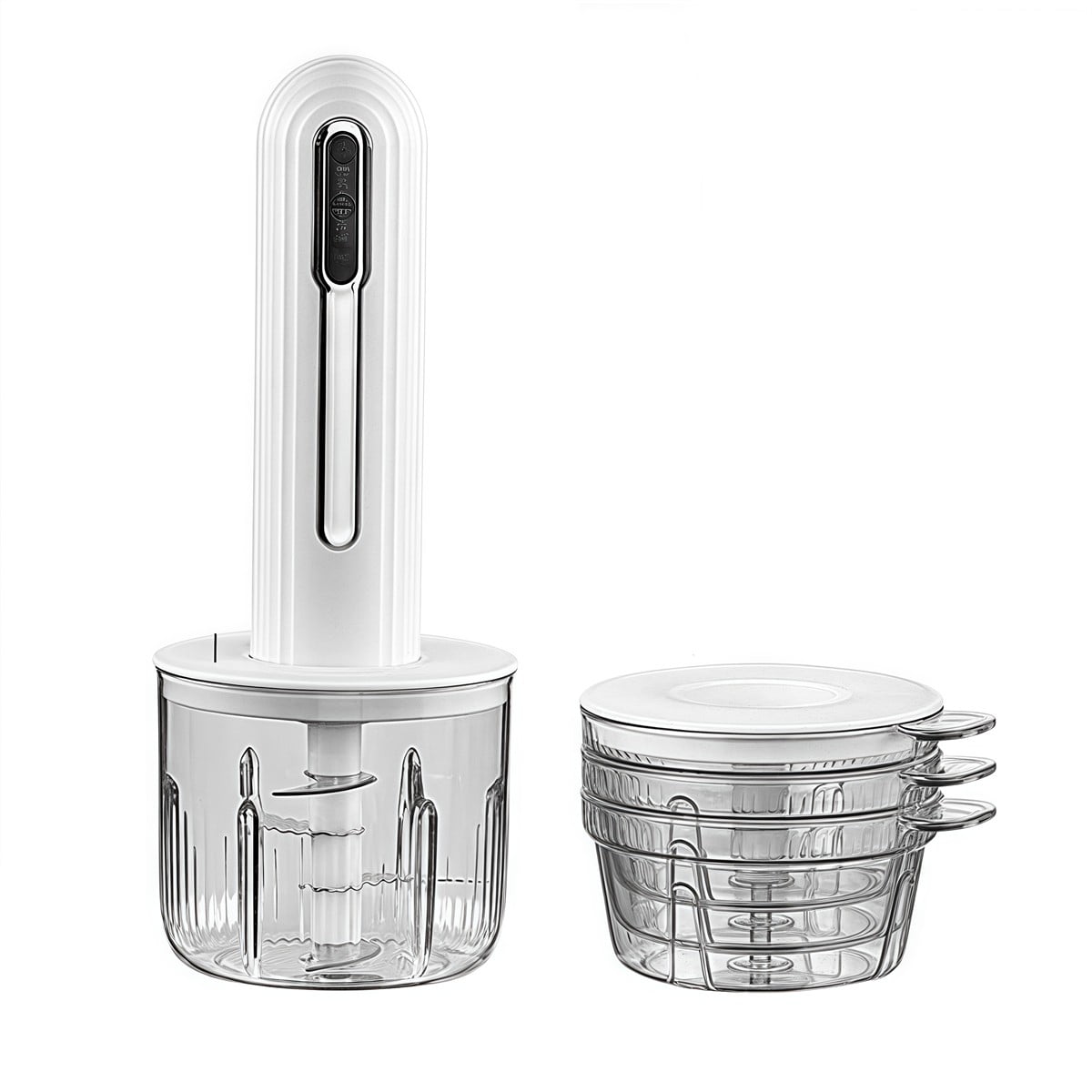 Electric Meat Grinder Small Chopper Food Grinder Processors for Garlic ...