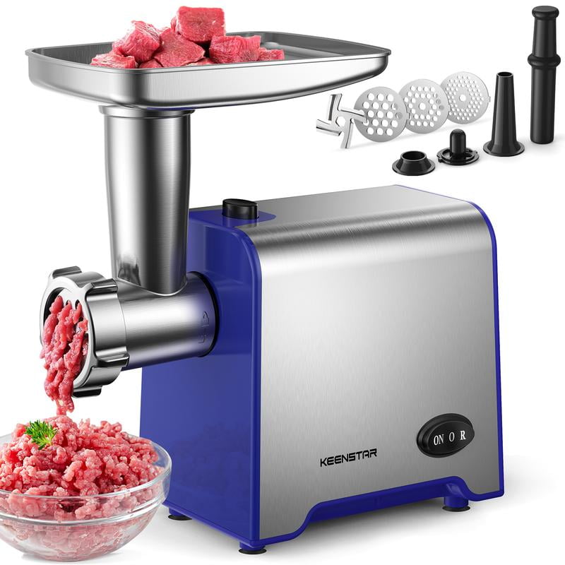 Electric Meat Grinders, Sausage Stuffer Maker 450W(3000W Max) Food ...